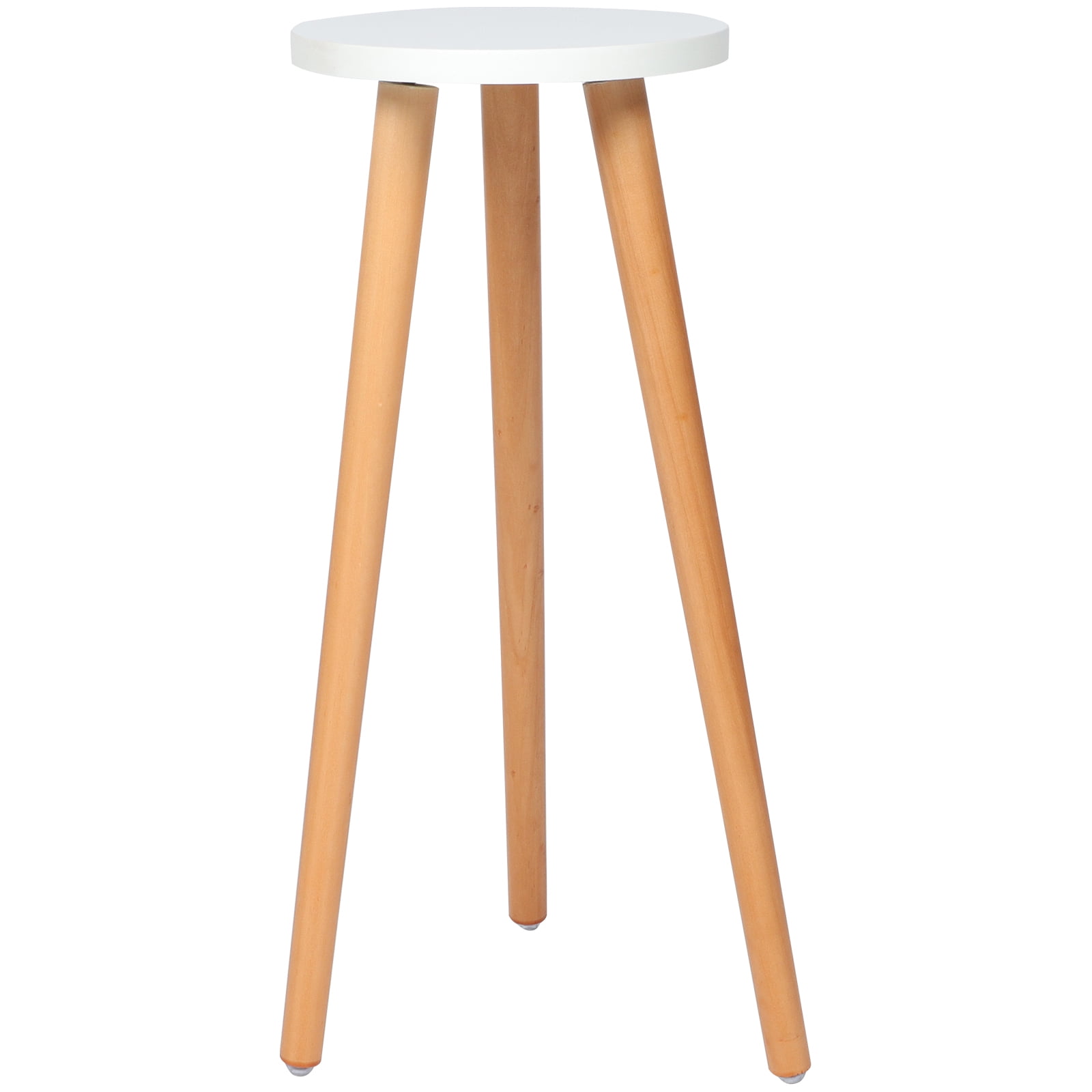 WHAMVOX Small Accent Table Round Flower Pot Stand for Displaying Use ...
