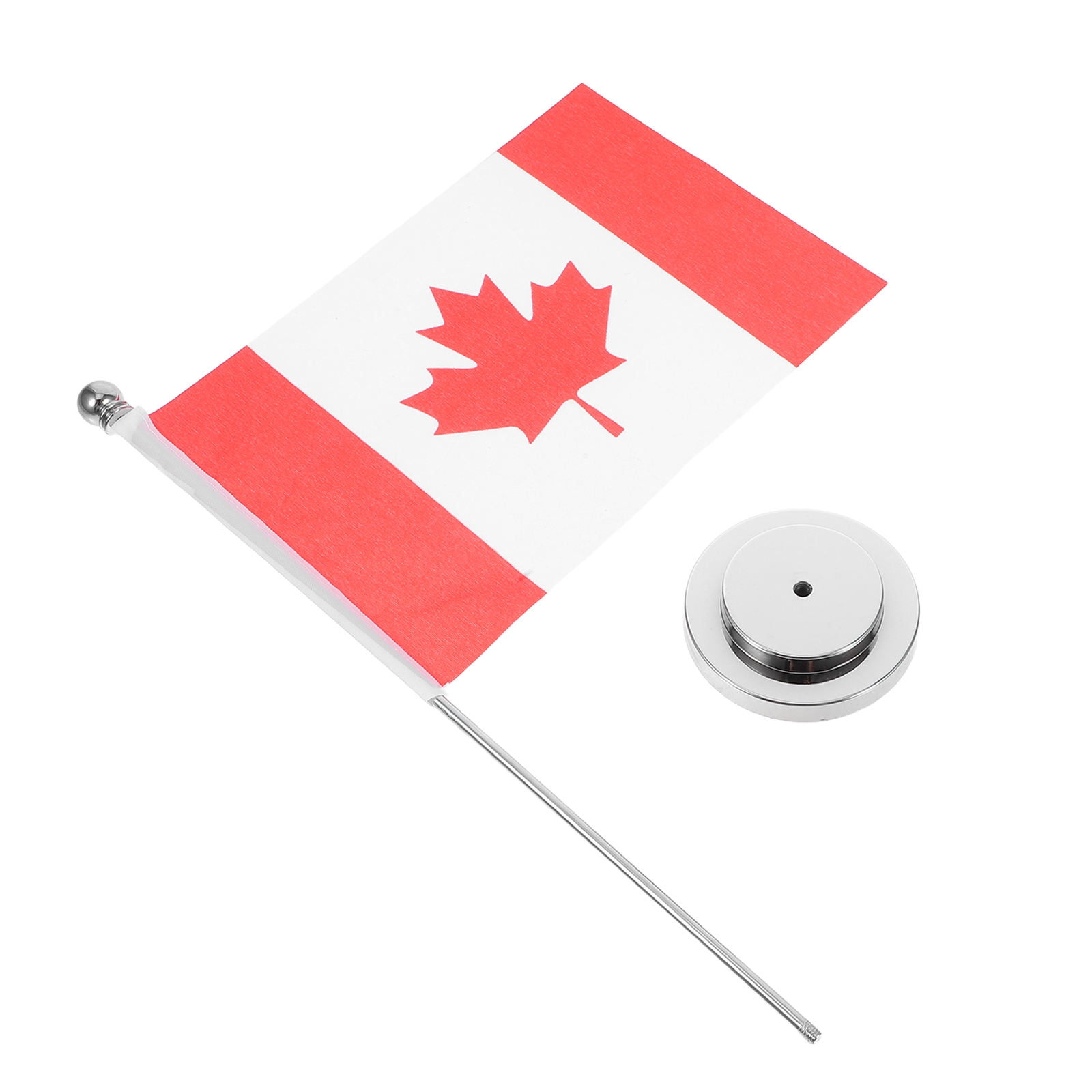 WHAMVOX Small Canada National Flag For Office Desk Mini Table Banner ...