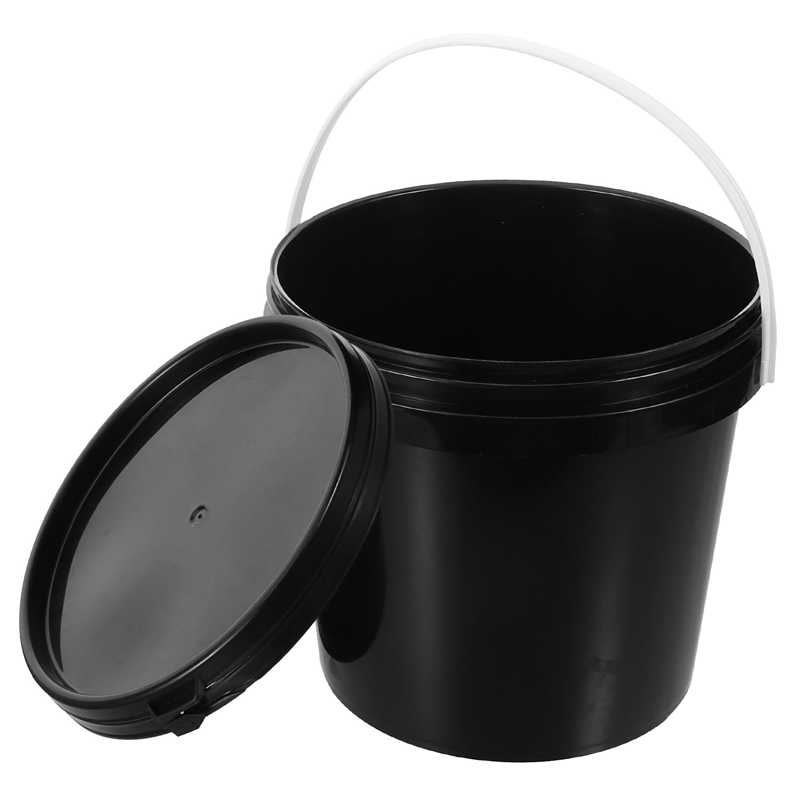 WHAMVOX Small Empty Paint Pail with Plastic Lid for Painting Bucket and ...