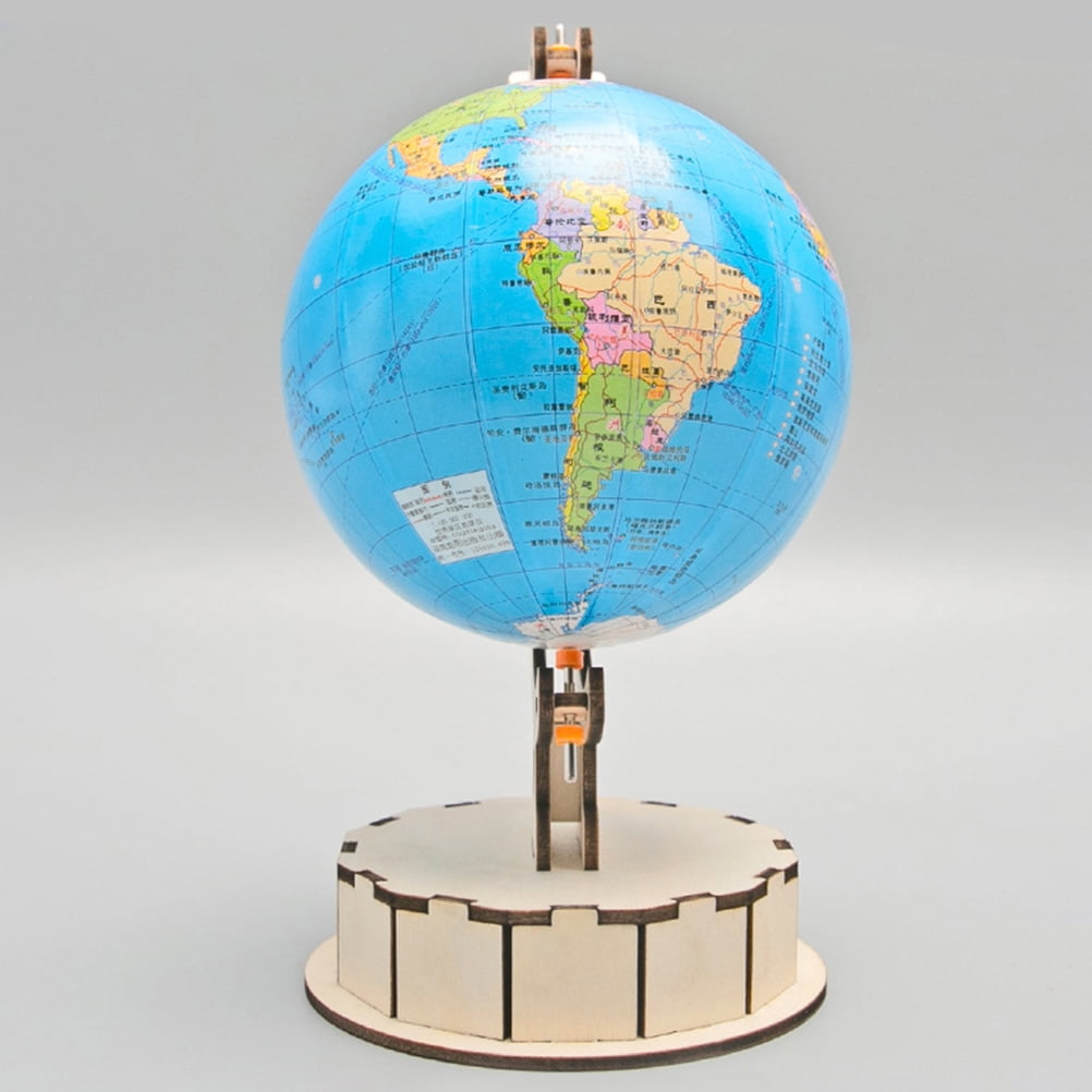 WHAMVOX Small Globe Model DIY Globe Decor Kids Learning Globe Prop ...