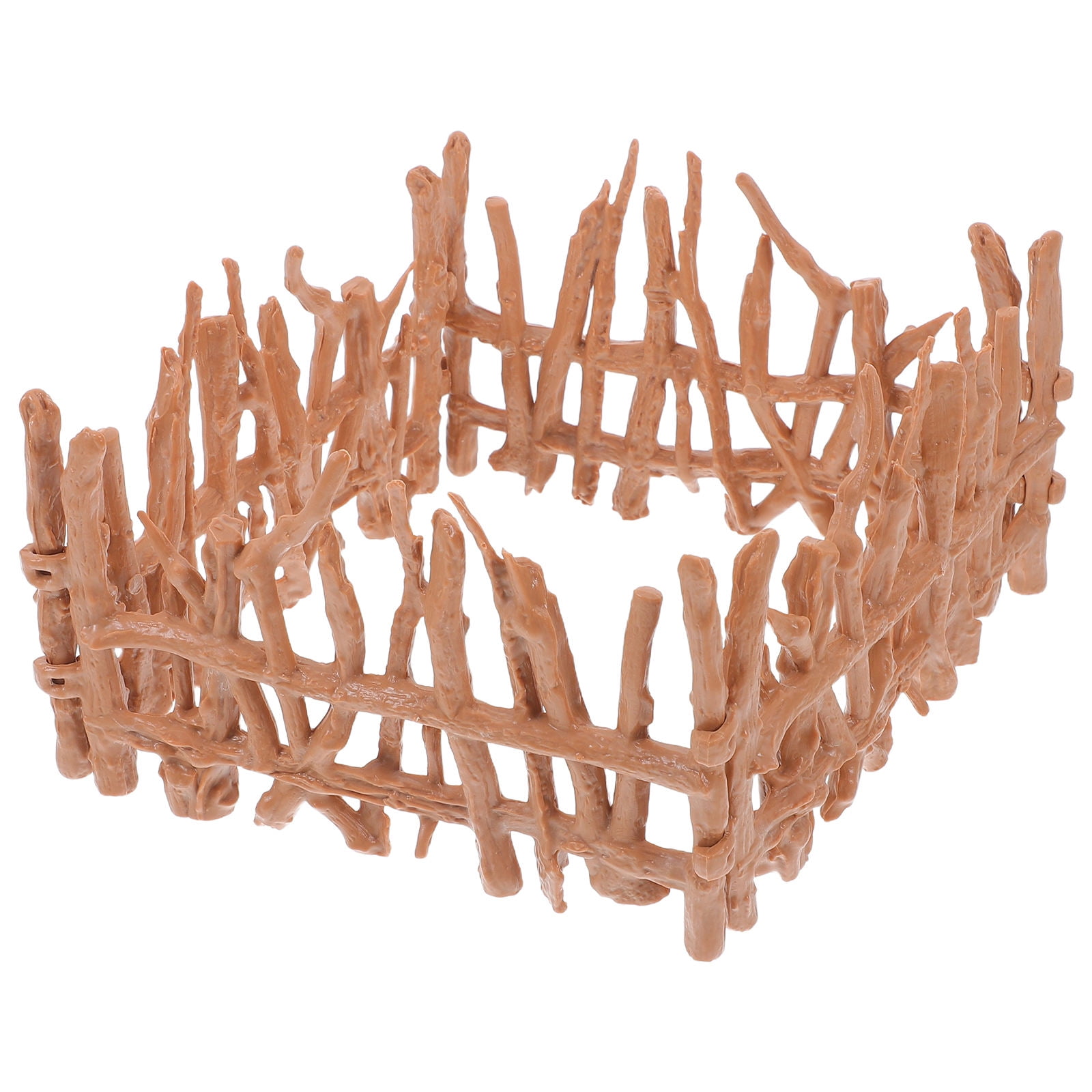 WHAMVOX Small Picket Fence High Simulation Miniature Fence Model ...