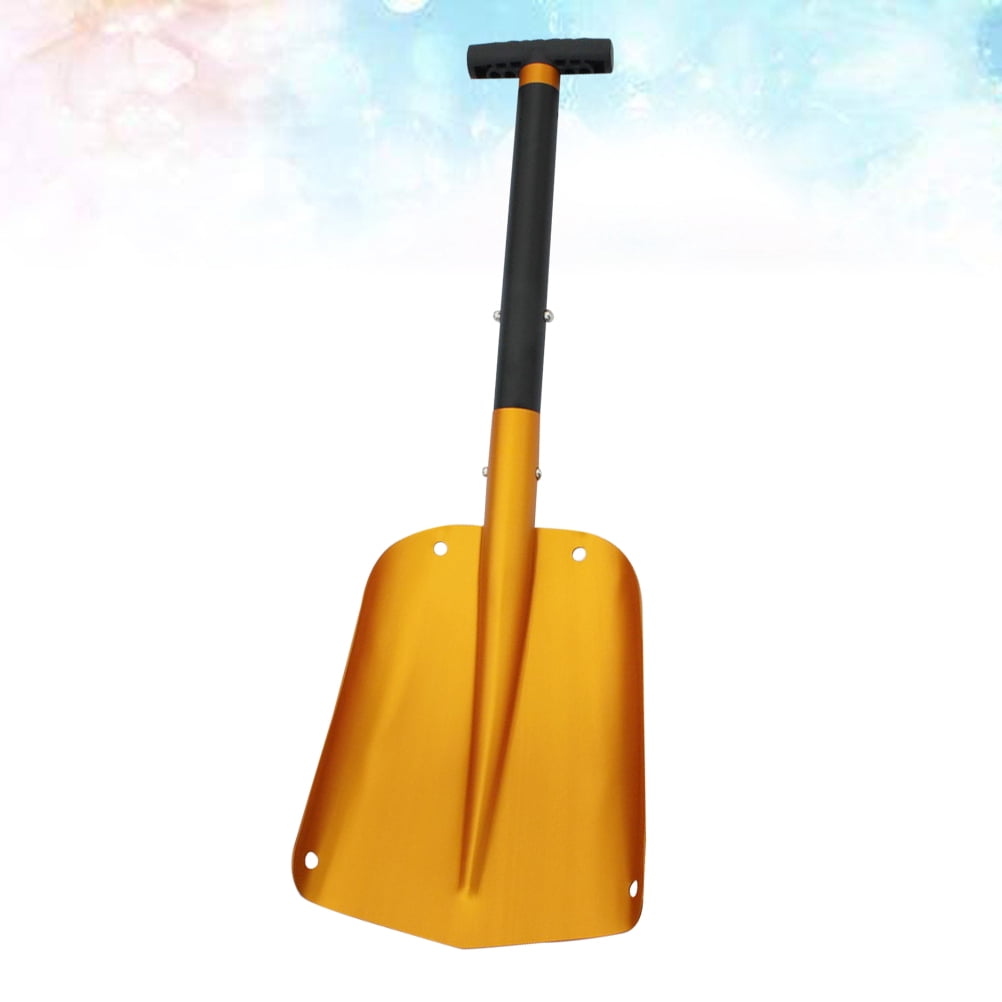 WHAMVOX Snow Shovel with Ergonomic Handle Made of Strong Plastic and ...