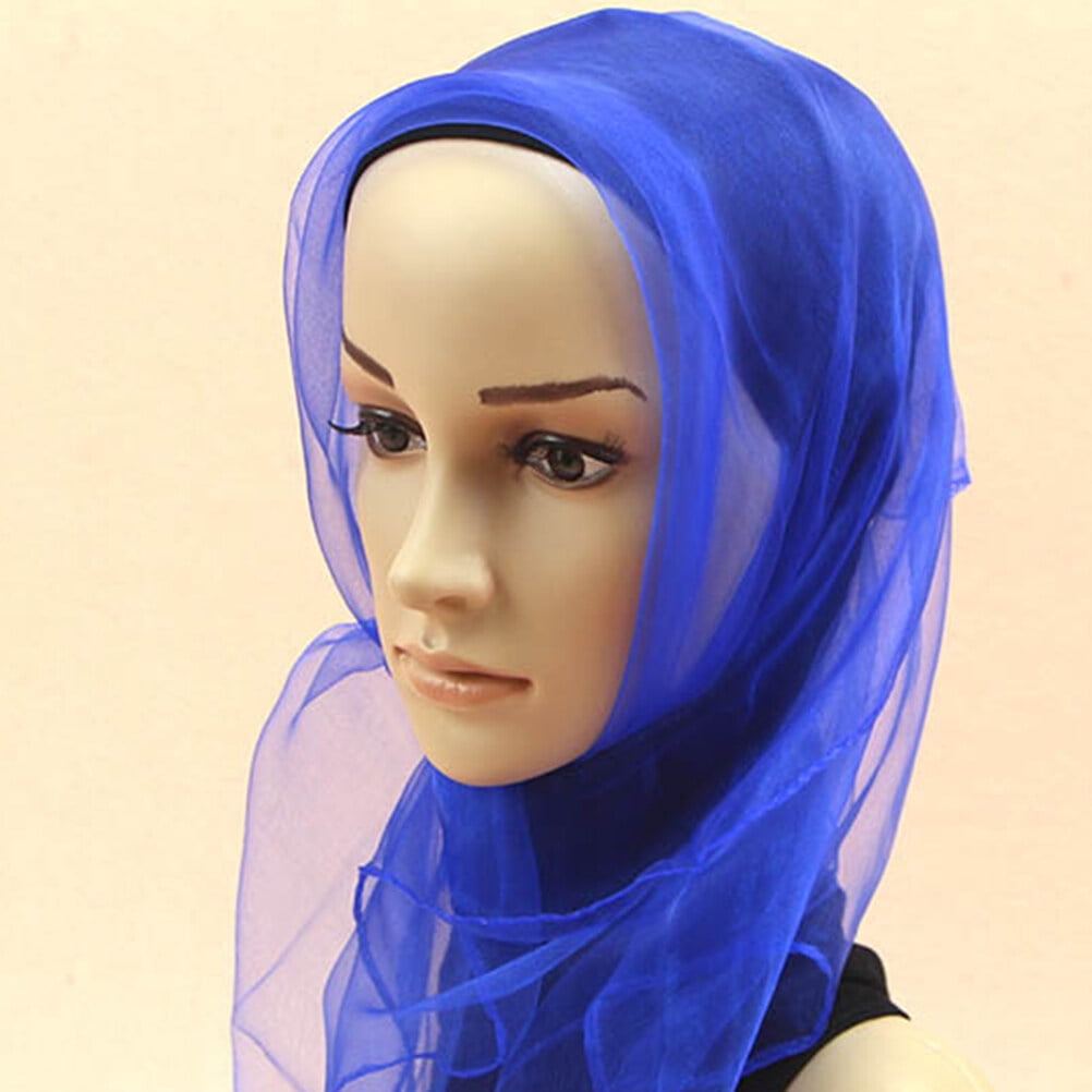 WHAMVOX Soft Chiffon Square Silk Scarf for Dance Performance by Inches ...