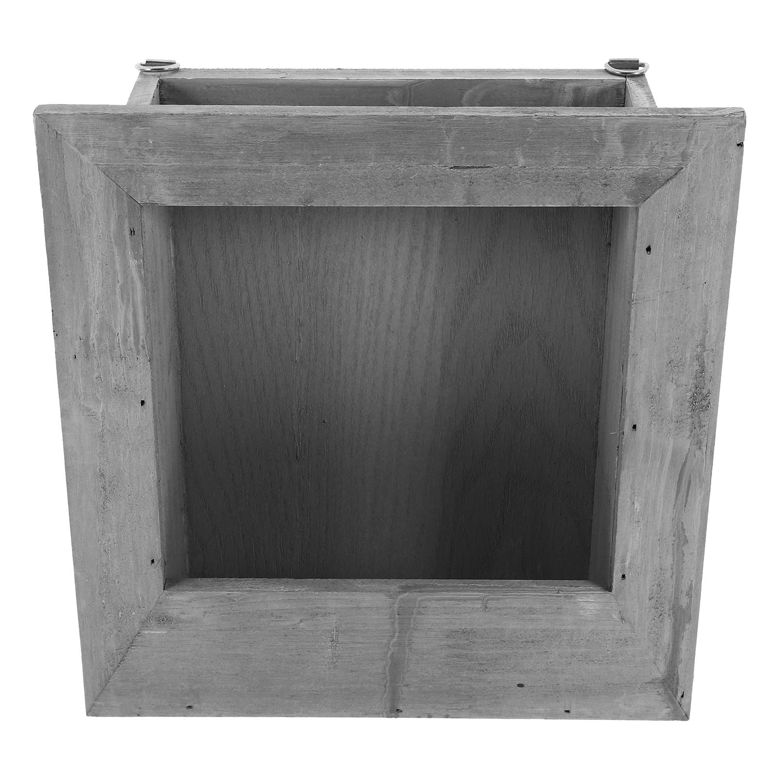 WHAMVOX Solid Wood Flowerpot Decor Indoor Rustic Floral Containers ...