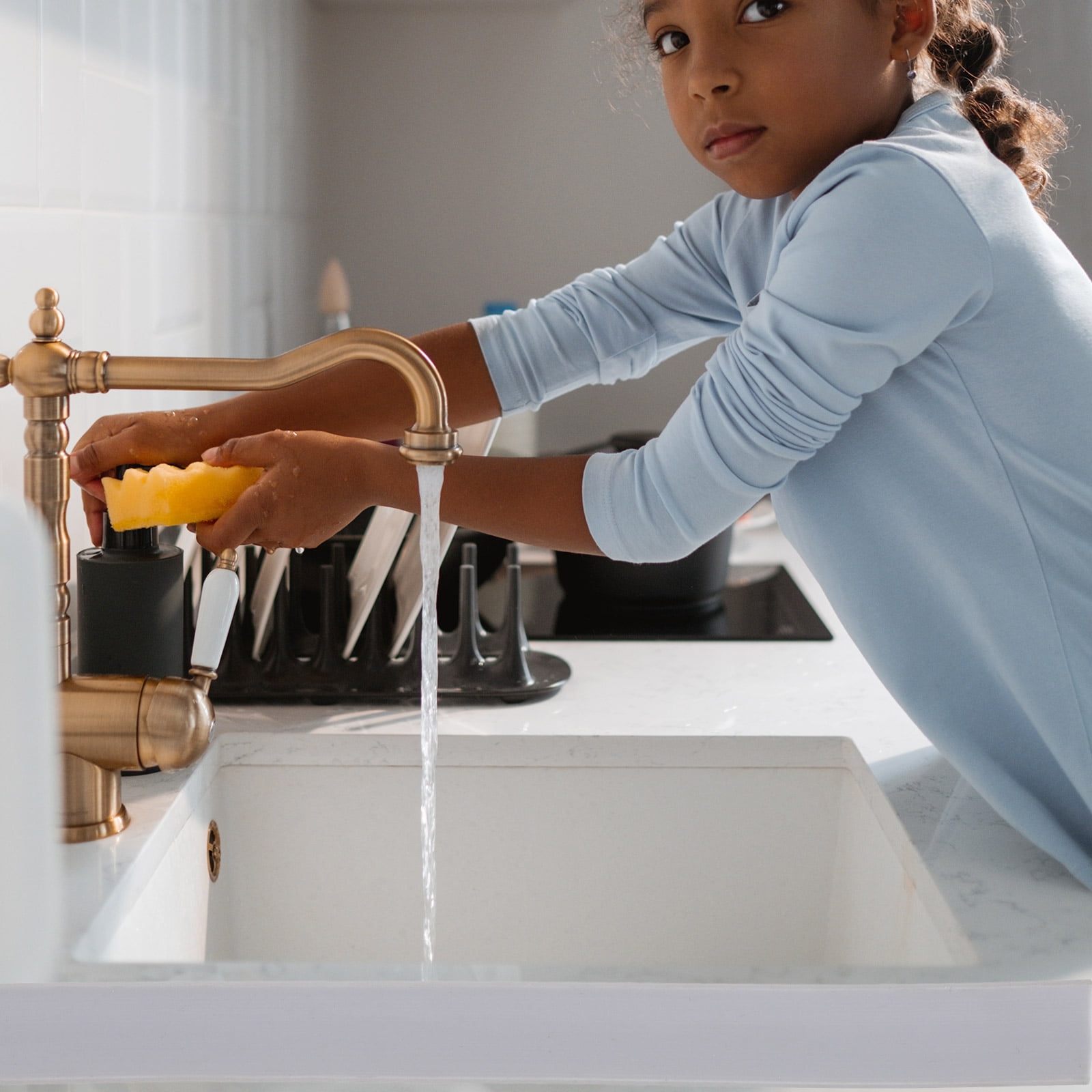 WHAMVOX Splatter Kitchen Water Strip Sink Baffle Guard Man - Walmart.com