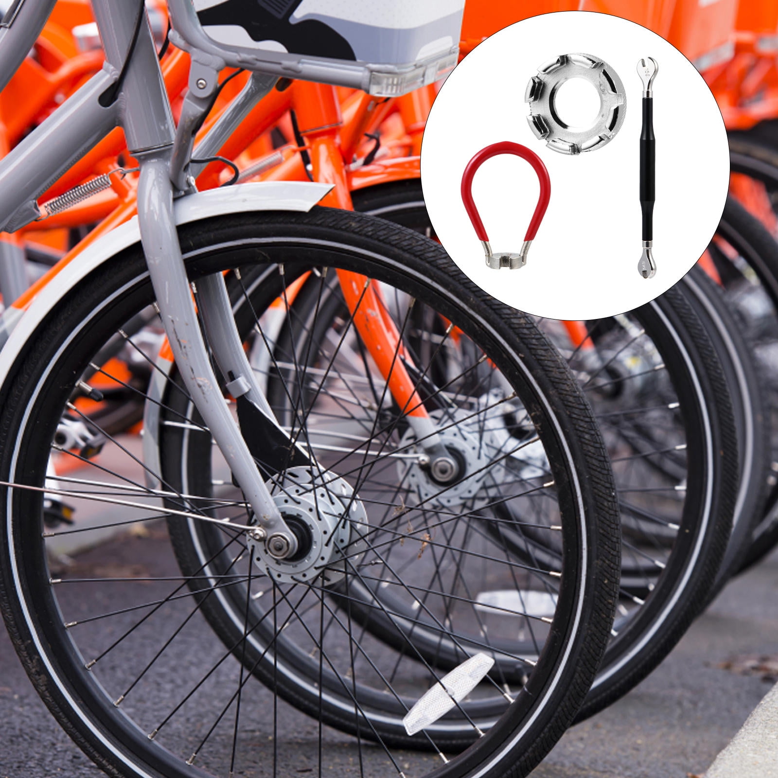 WHAMVOX Spoke Wrench Set for Bike Repair with Steel Material Assorted ...