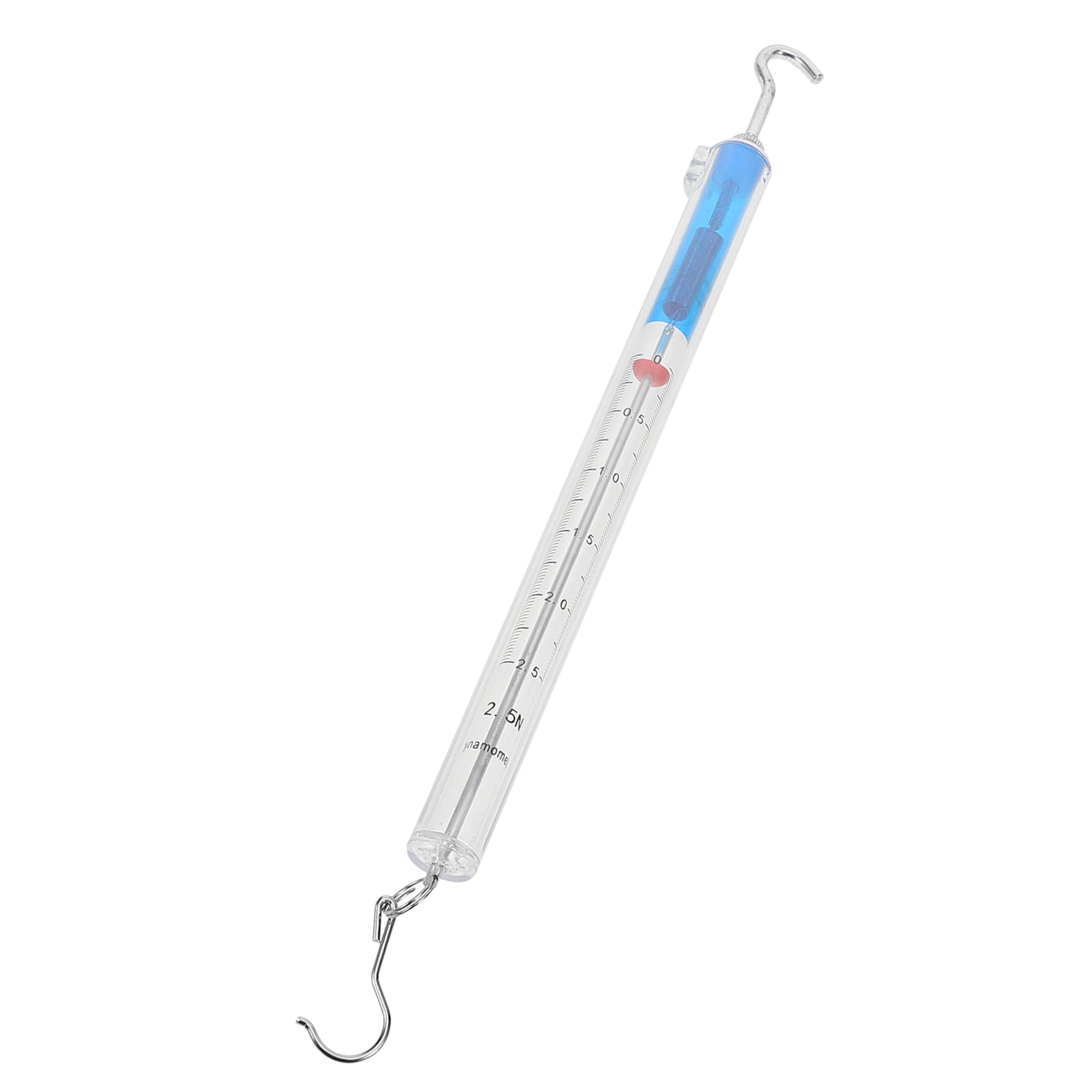 WHAMVOX Spring Balance Hanging Spring Scale Scientific Tubular Spring Scale Physic Tool 2.5 N ...