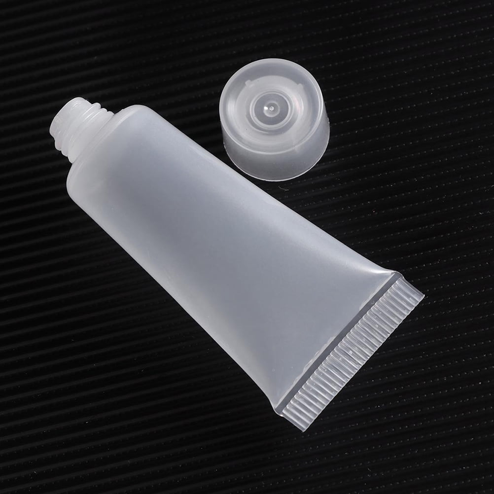 WHAMVOX Squeezable Makeup Container Refillable Jars Mini Pump Bottle ...
