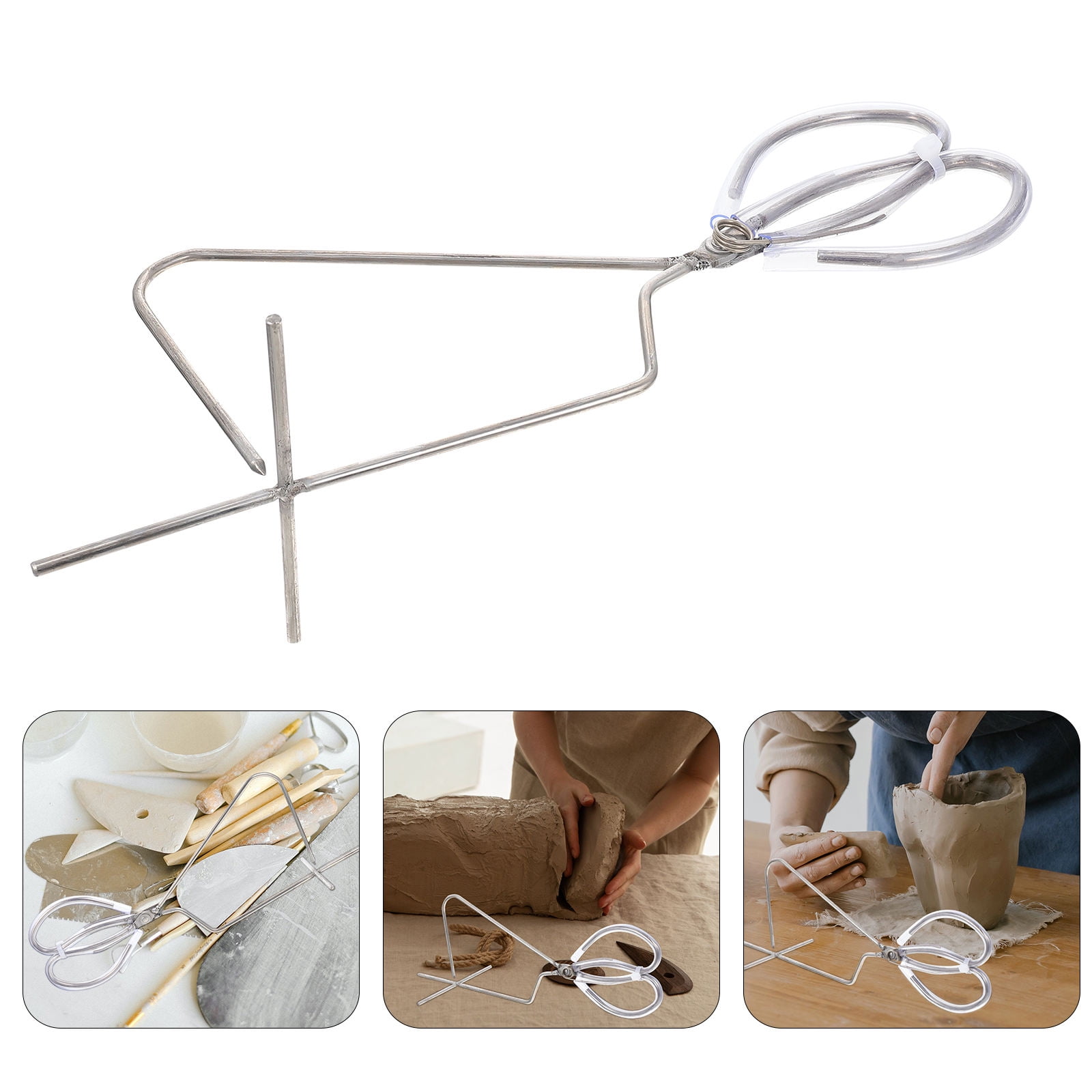 HOOWIFFY Whamvox Pottery Dipping Tong No Burr Grip Comfortable for ...
