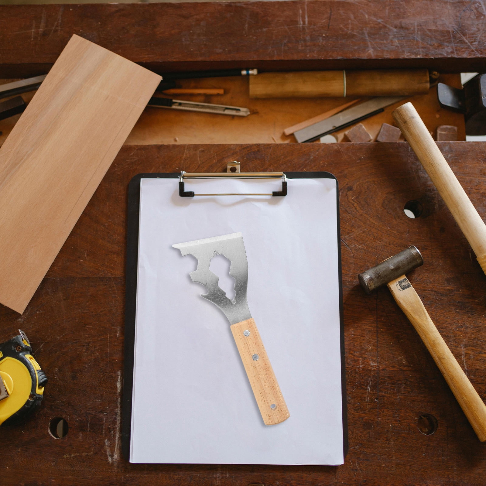 WHAMVOX Stainless Steel Cleaning Scraper Tool Multi-Functional Paint ...