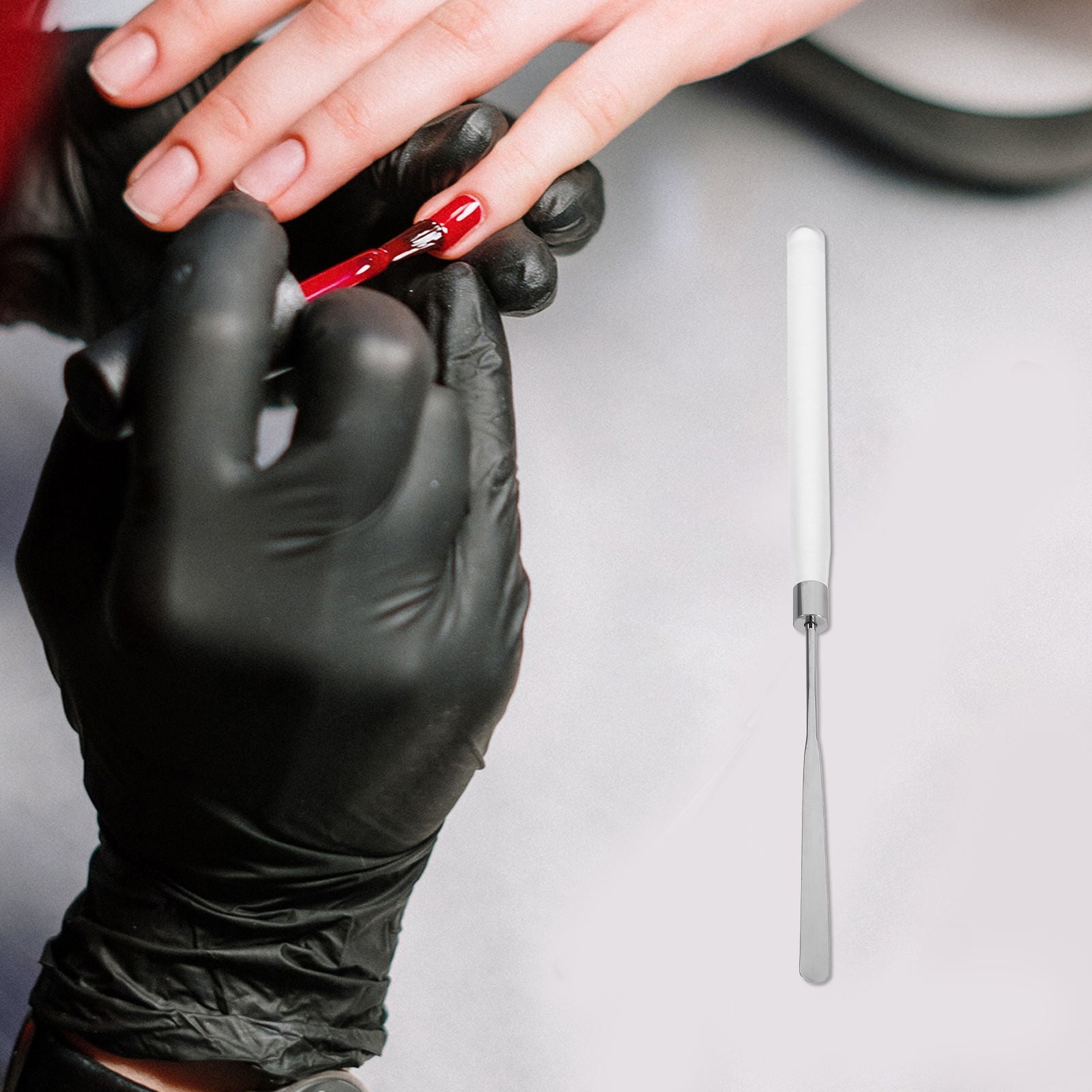 WHAMVOX Stainless Steel Cosmetic Spatula Mixer Makeup Mixing Tools For ...