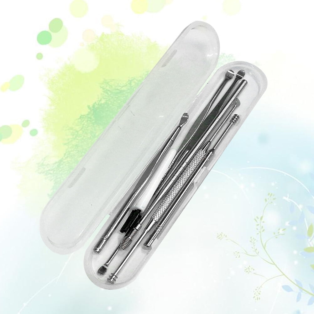 WHAMVOX Stainless Steel Ear Picks with Smooth Rounded Tips for Safe ...