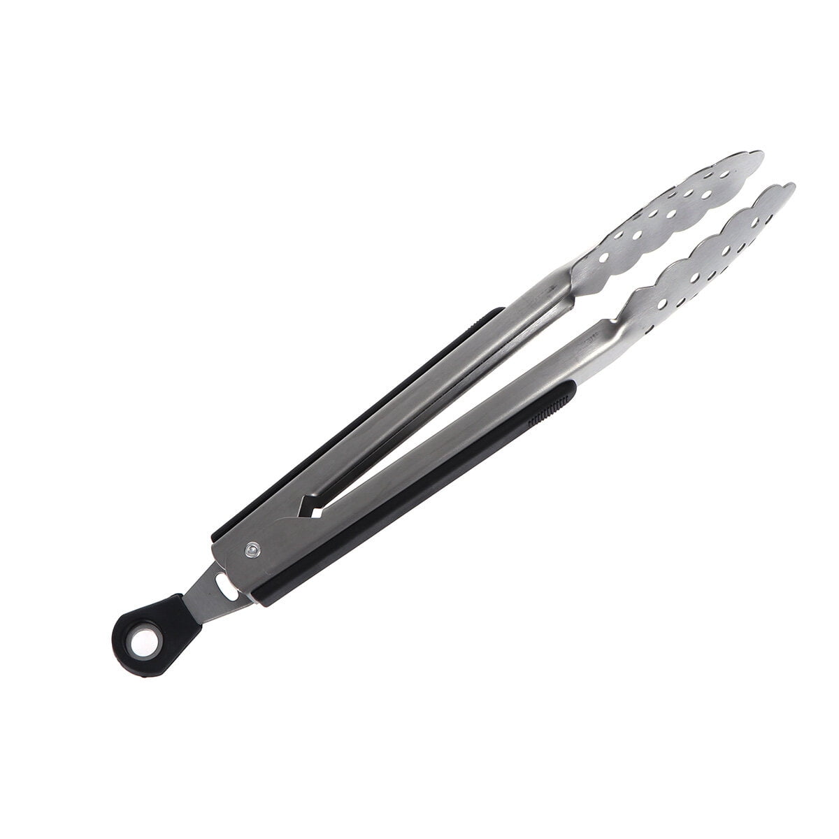 WHAMVOX Stainless Steel Food Tongs Tip Head Bread Clip BBQ Tong Bread ...