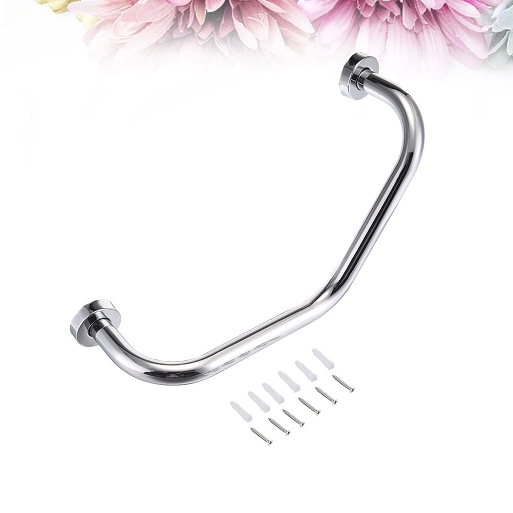 WHAMVOX Stainless Steel Handle Comfortable Grip Handrail Safety Support ...