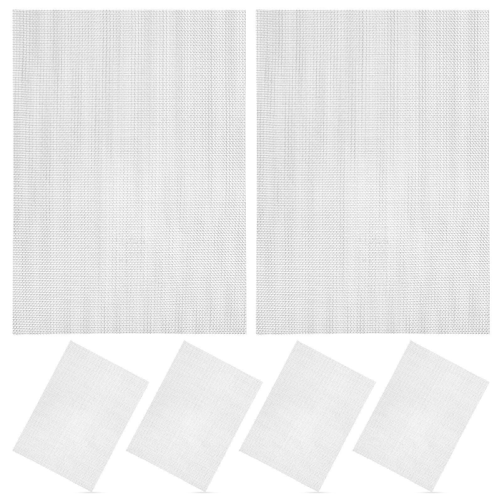 WHAMVOX Stainless Steel Mesh Screen Sheets for Home Use Easy to Bend ...