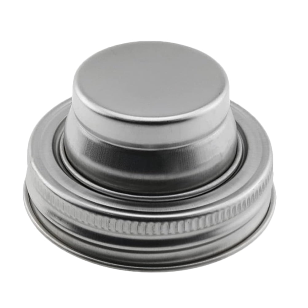 WHAMVOX Stainless Steel Shaker Lids for Jars Replacement Lid for ...