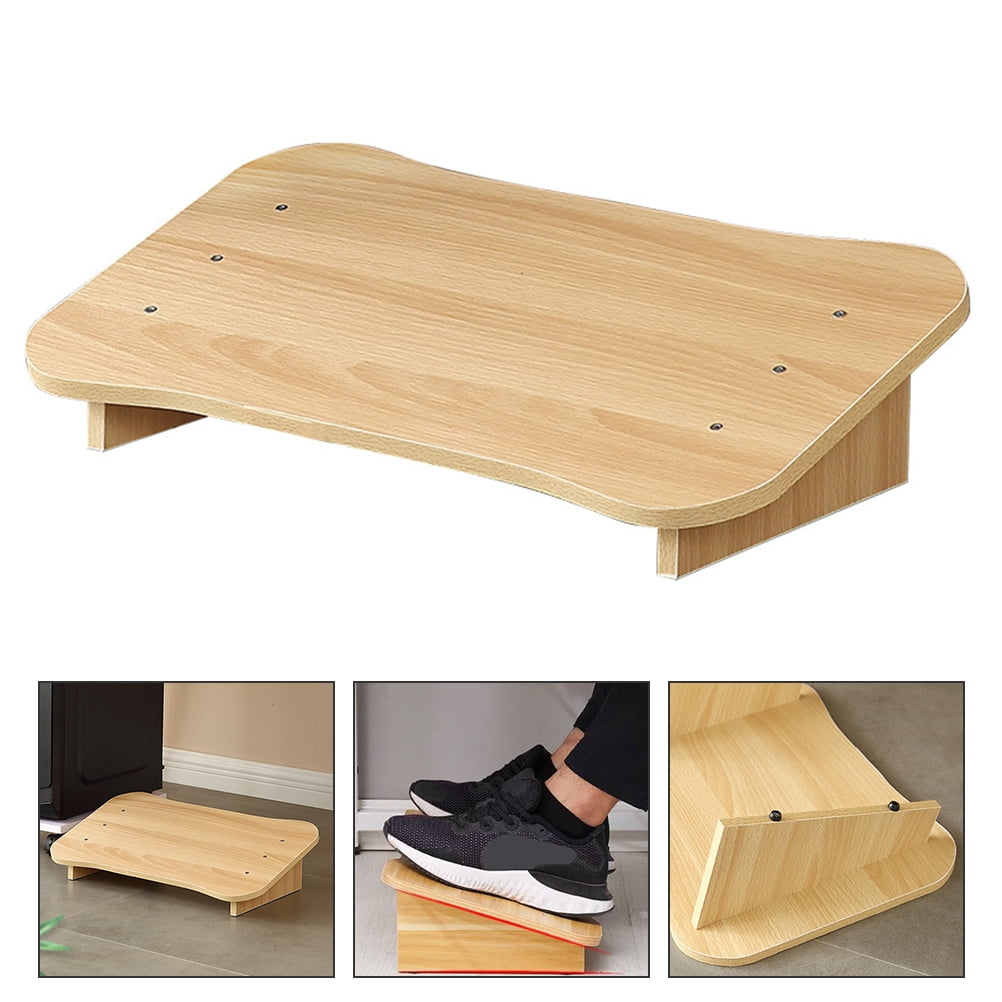 COMPUKAS Solid Wood Footrest Small Wood Stool 1Pcs 13.4x9.4x4.7in ...