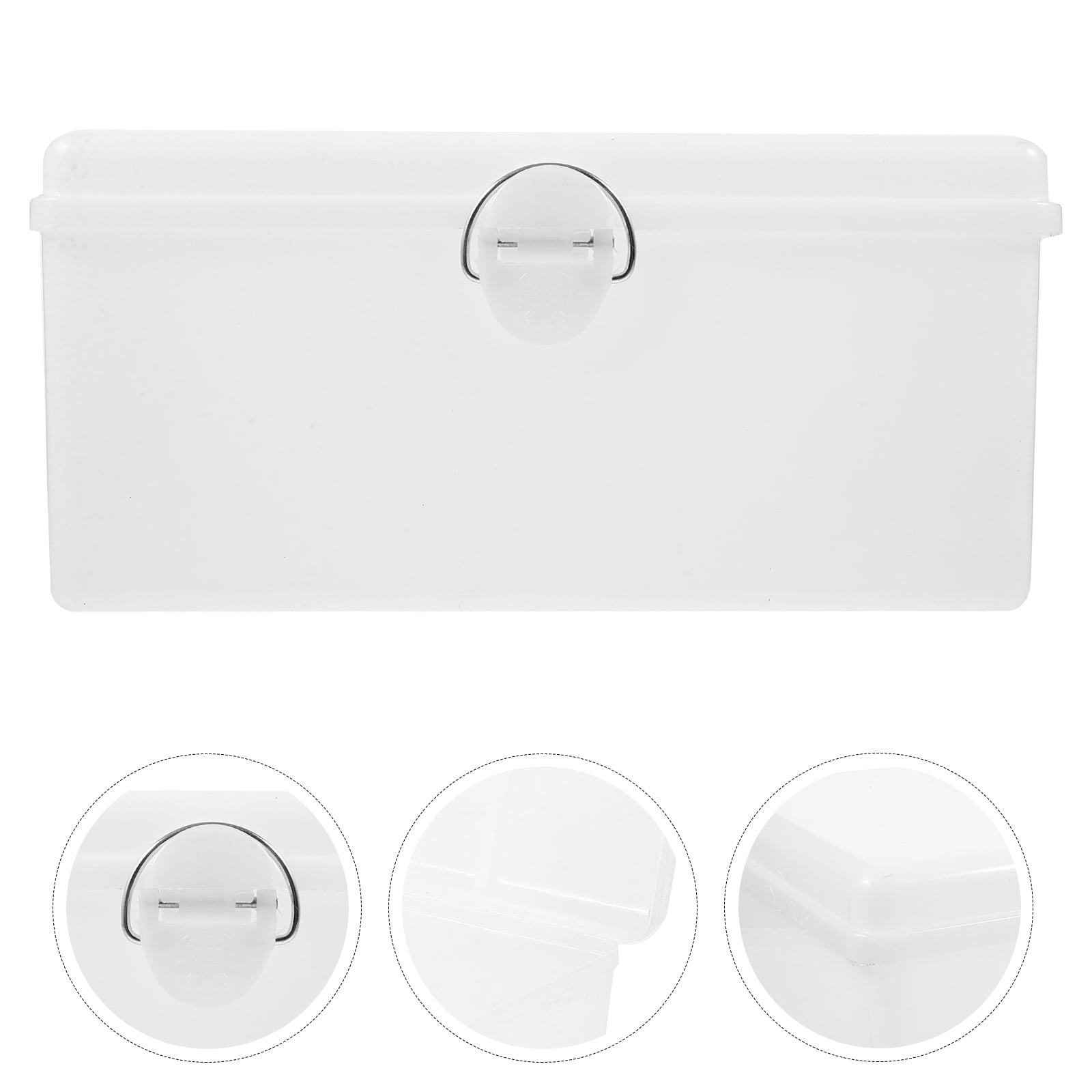 WHAMVOX Storage Mahjong Case Empty Travel 29.50X19.00X14.00CM White ...