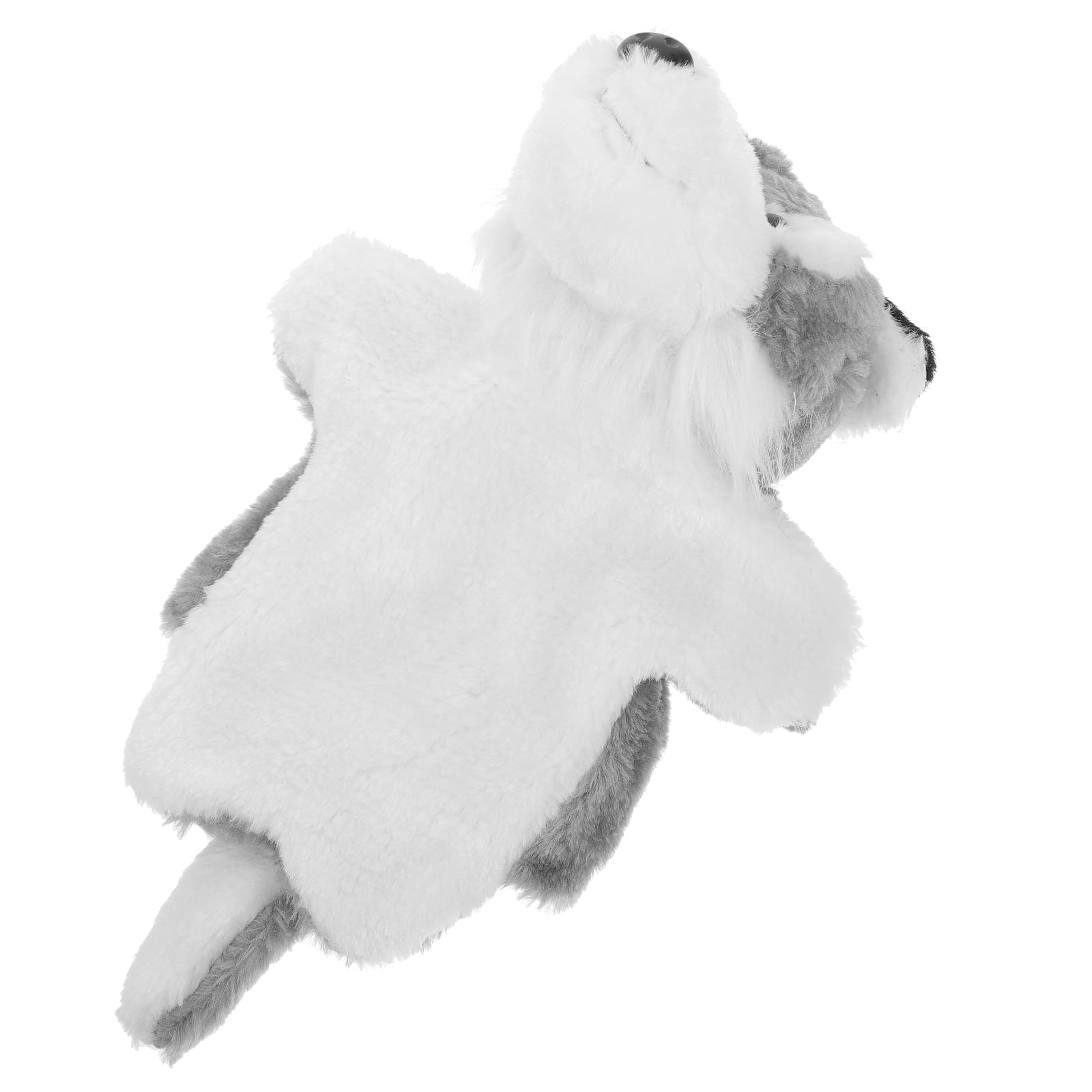 PENIKOKO Cute Design Plush Wolf Hand Puppet 1Set 9.4x7.1x5.1In ...