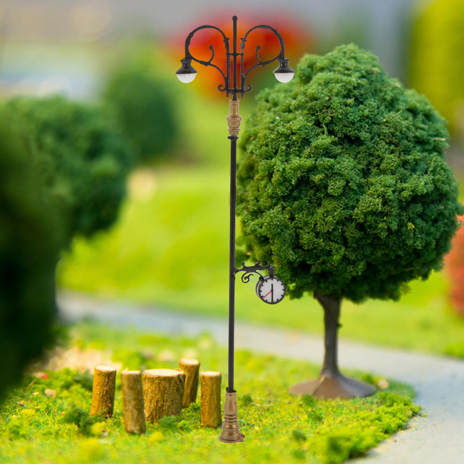WHAMVOX Street Light Model Miniature Street Light Mini Street Lamp ...