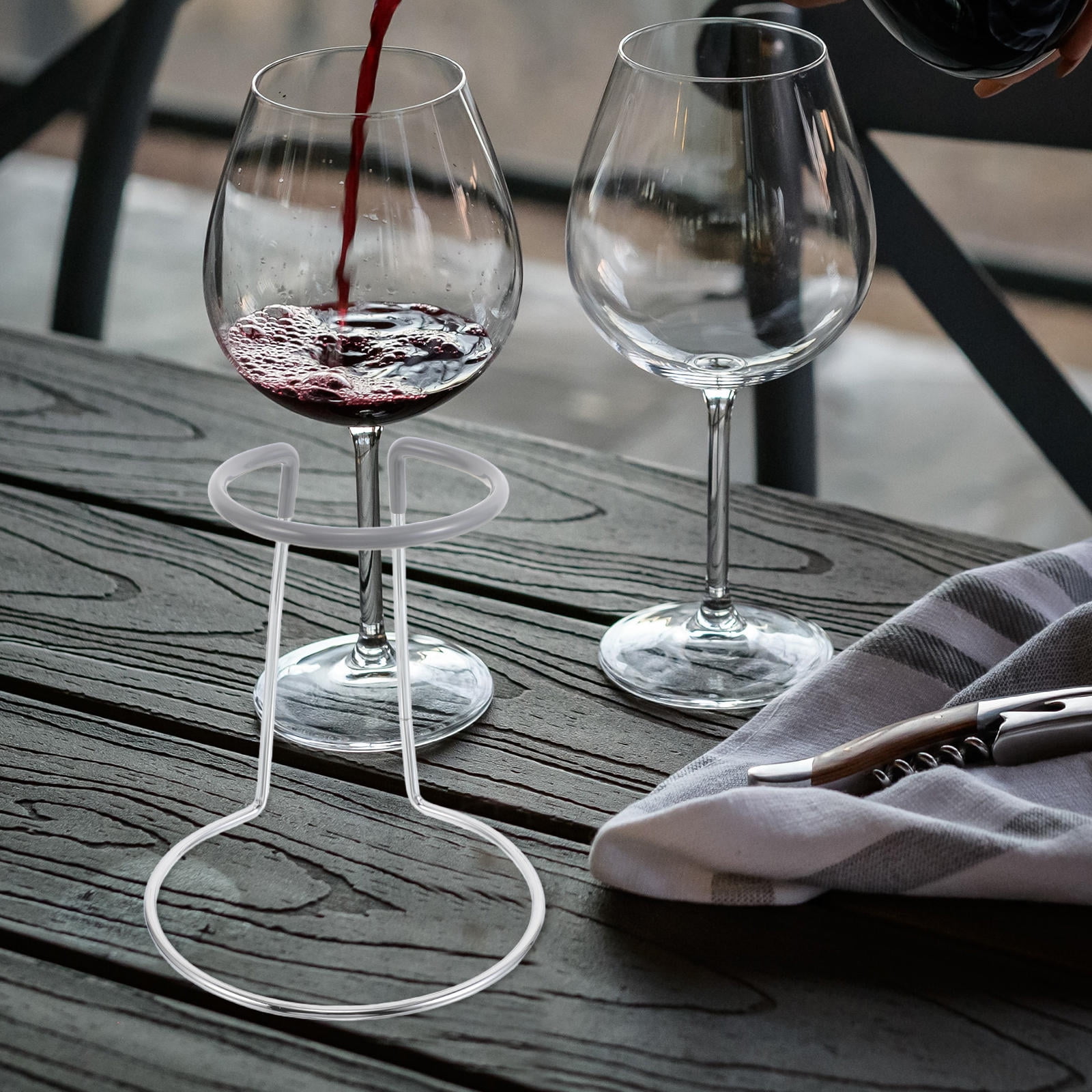 WHAMVOX Stylish Wine Decanter Stand Kitchen Wine Decanter Rack Decanter ...