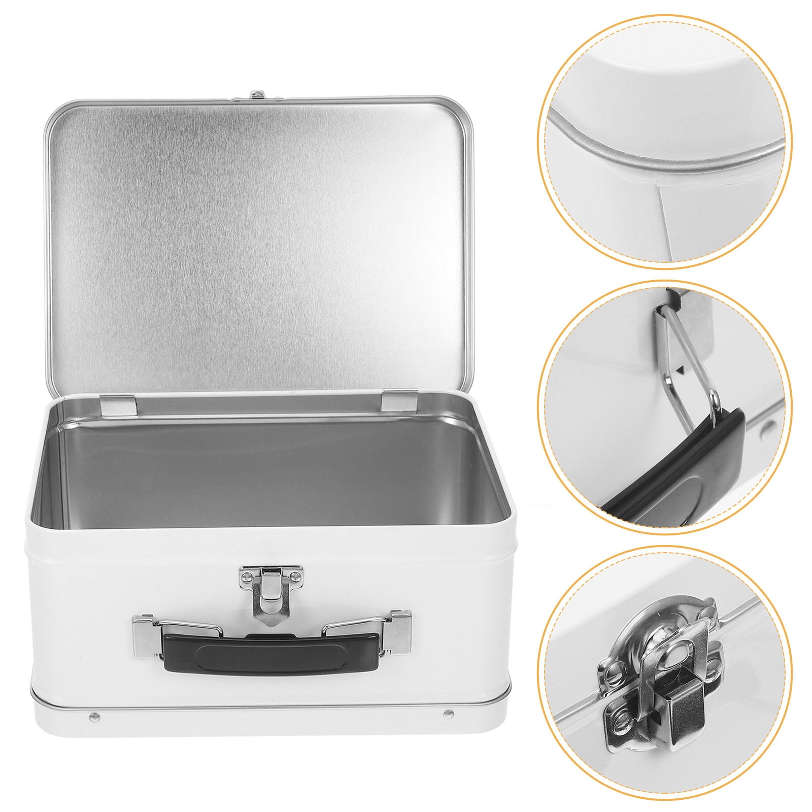 WHAMVOX Suitcase Gift Box Jewelry Case Sundries Case Suitcase Tote Box ...
