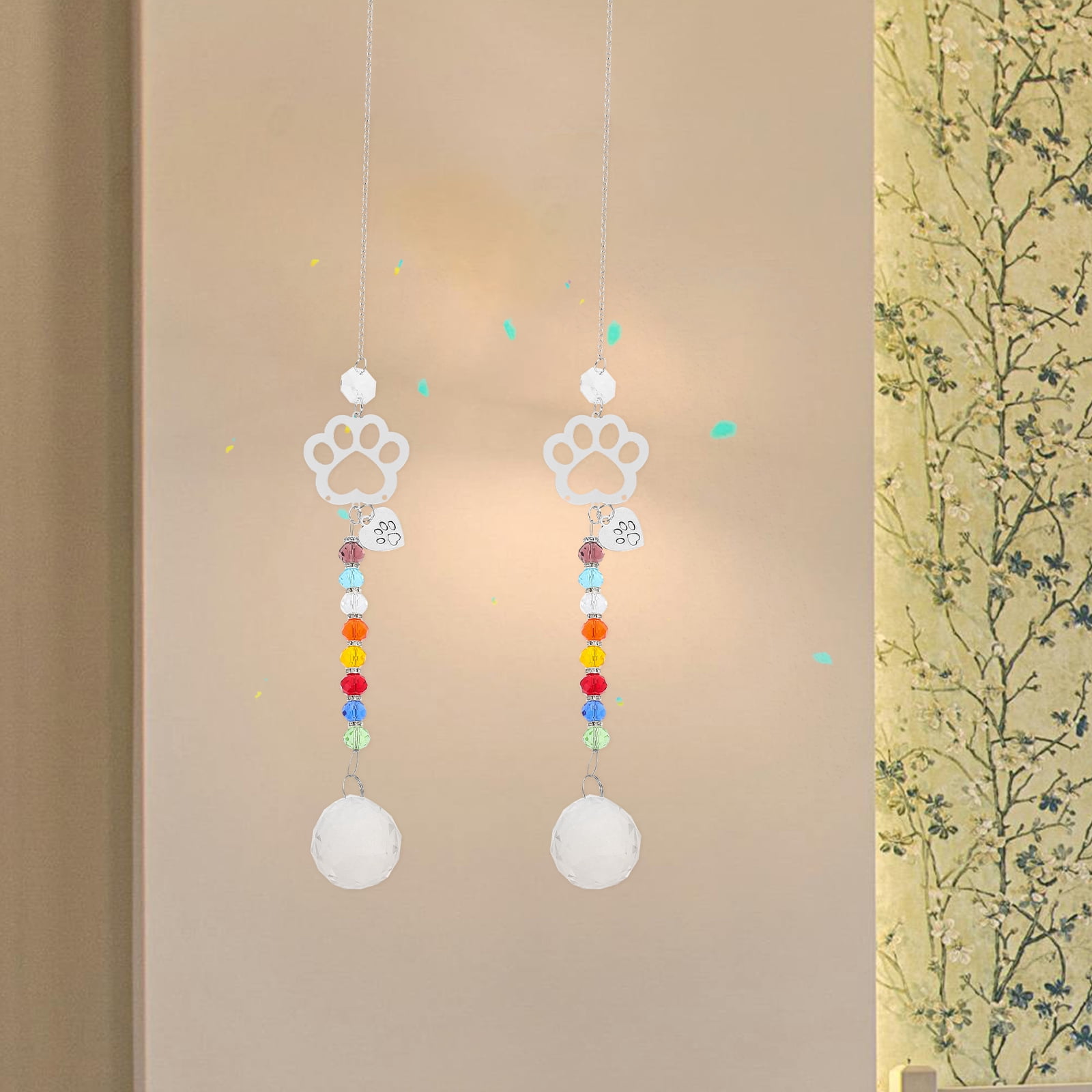 WHAMVOX Sun Catcher Indoor Window for Windows Hanging Crystal Sign Sign ...