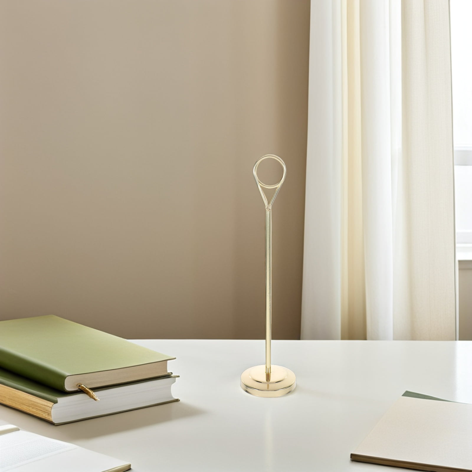 WHAMVOX Table Number Holder Menu Place Card Stands Stainless Steel ...