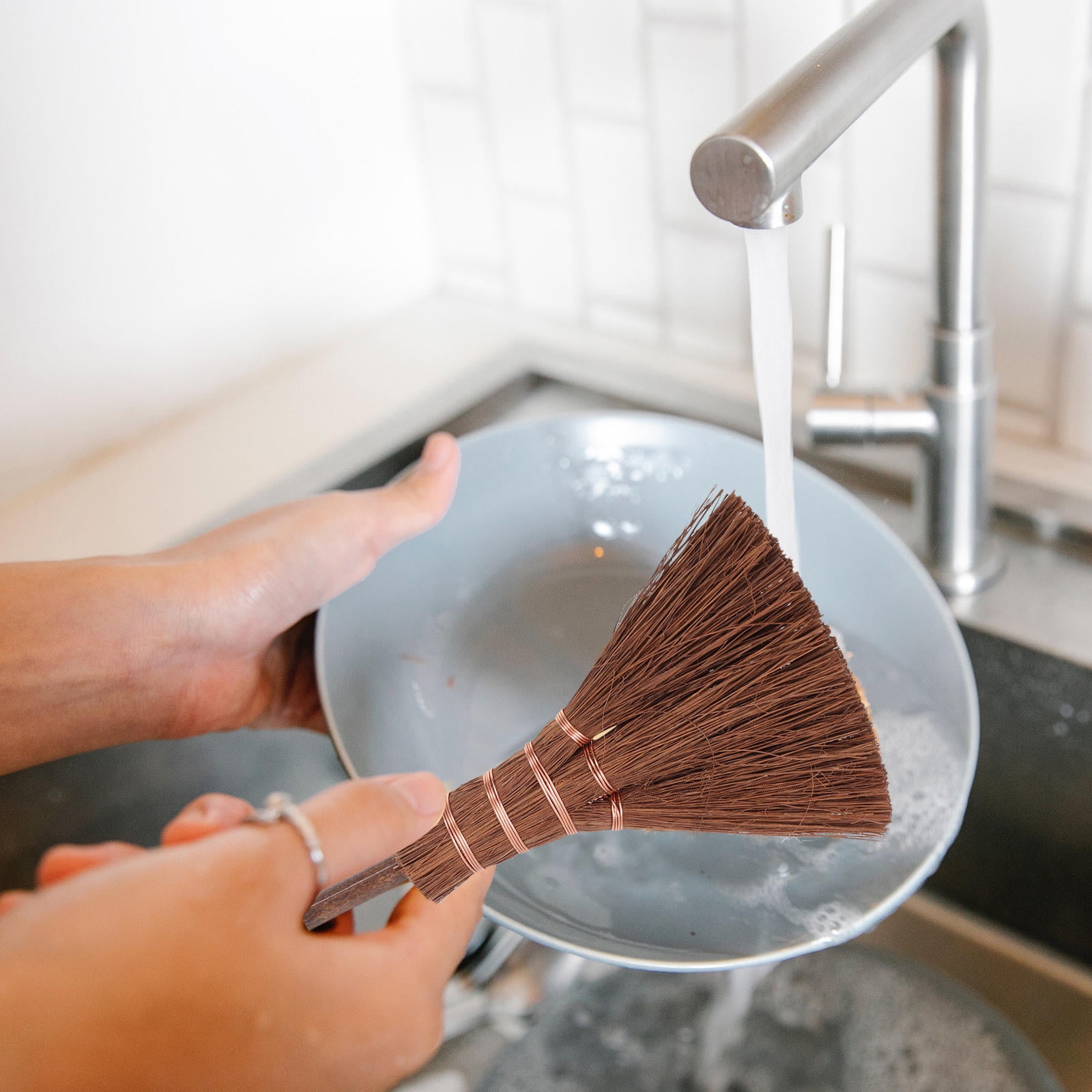 WHAMVOX Tea Tray Cleaning Brush Mini Brush Wood Teapot Brush Teapot ...