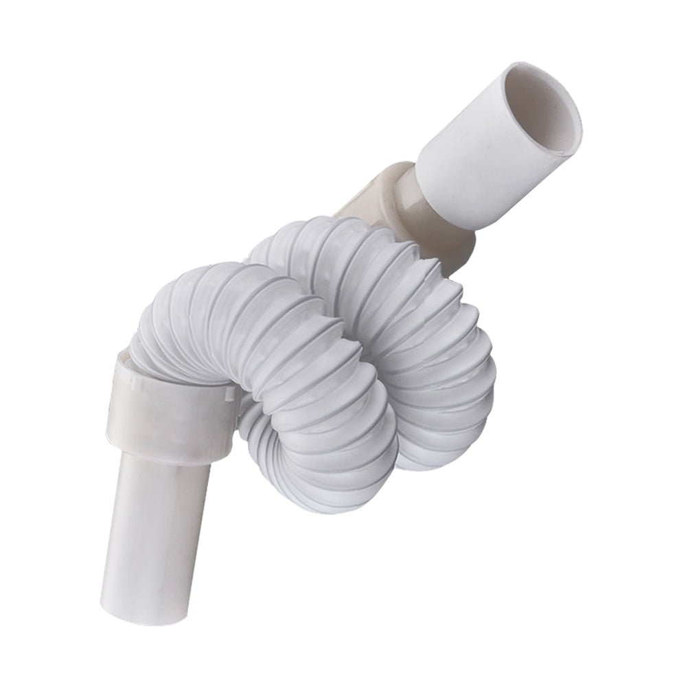 WHAMVOX Telescopic Drain Pipe Water down Hose Wash Basin Flexible Sink ...