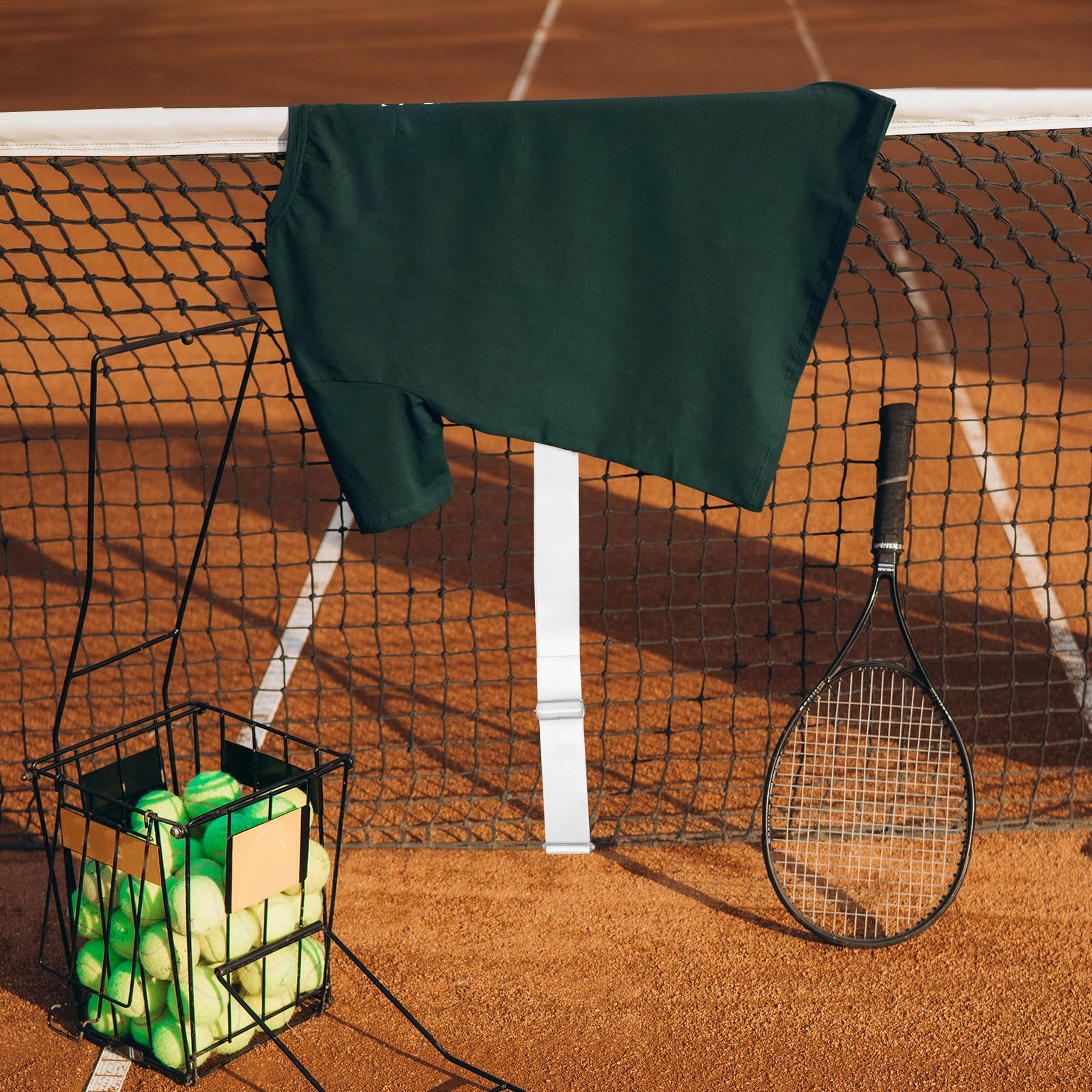 WHAMVOX Tennis Net Strap Portable Tennis Net Strap Tennis Net Centers ...
