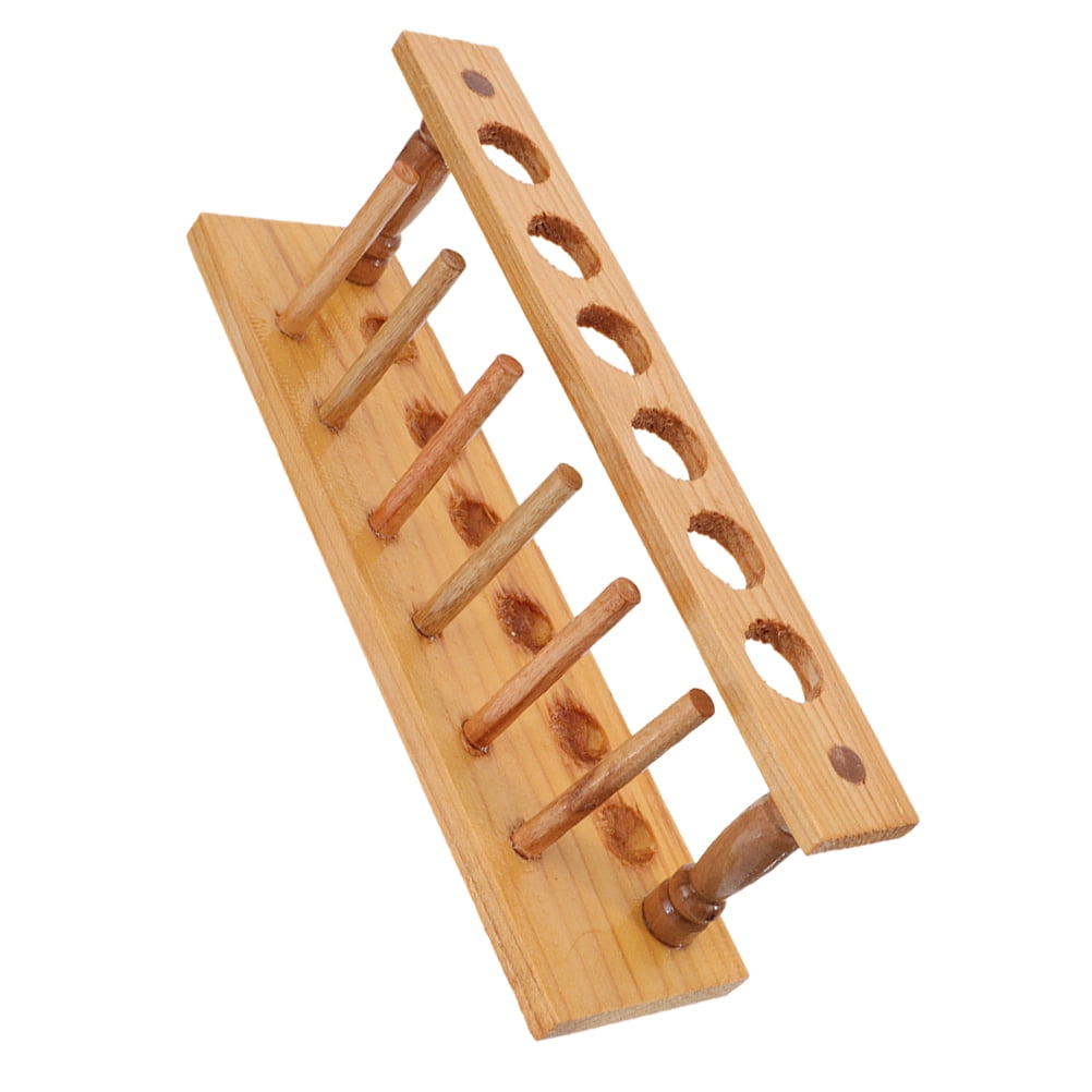WHAMVOX Test Tube Holder Lab Stand Wooden Rack Perfect for Holding ...