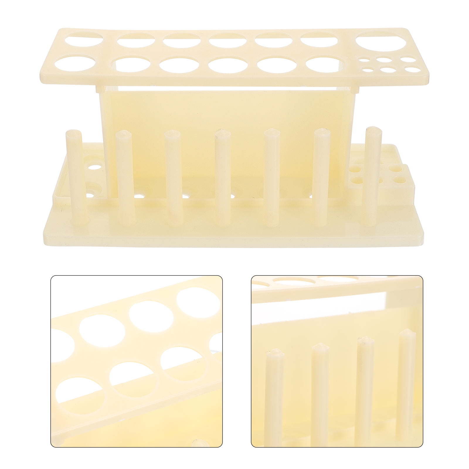 WHAMVOX Test Tubes Shelf Test Tube Rack Test Tube Storage 21.8X9.8CM ...