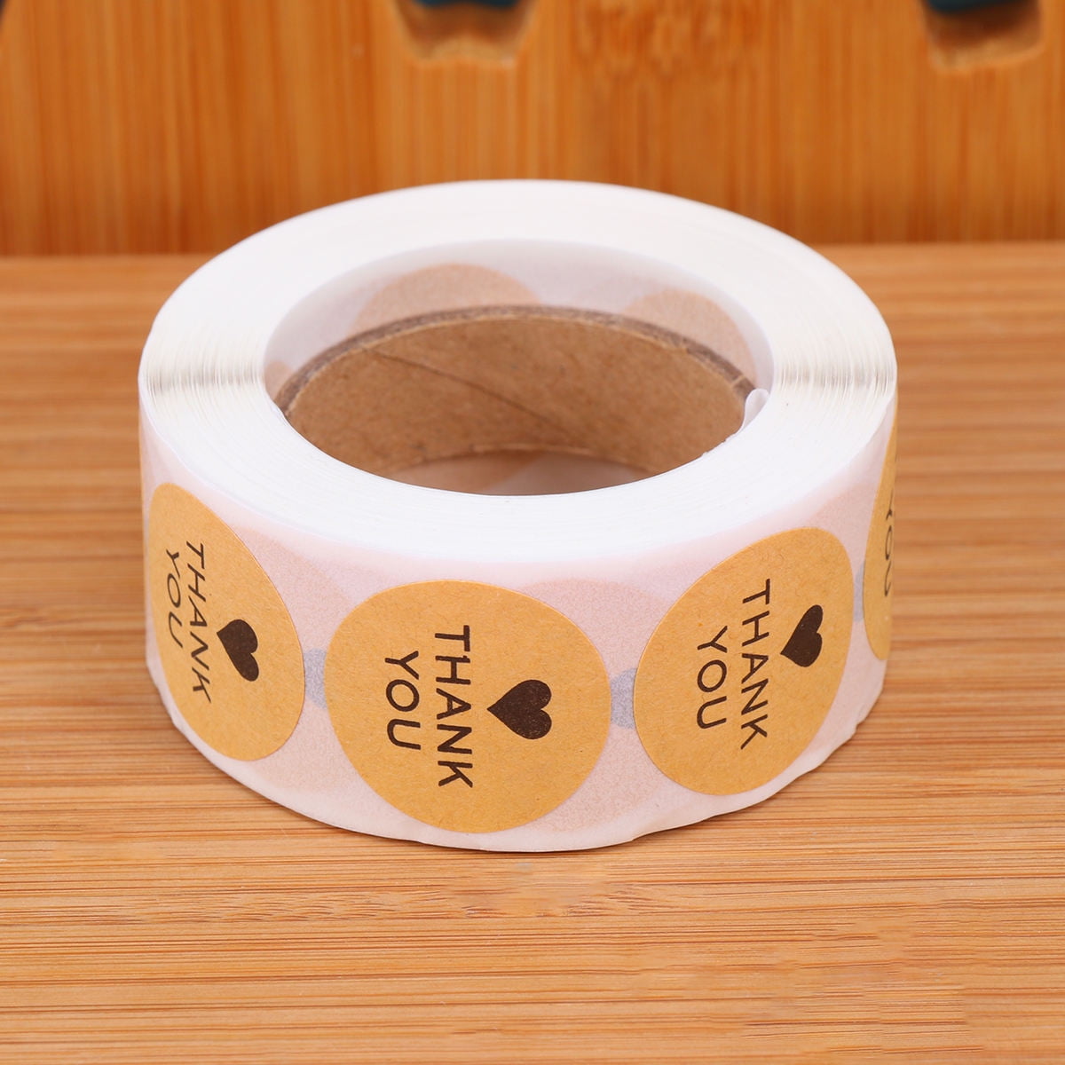 WHAMVOX Thank You Letter Sticker Self-adhesive DIY Sticker Baking ...