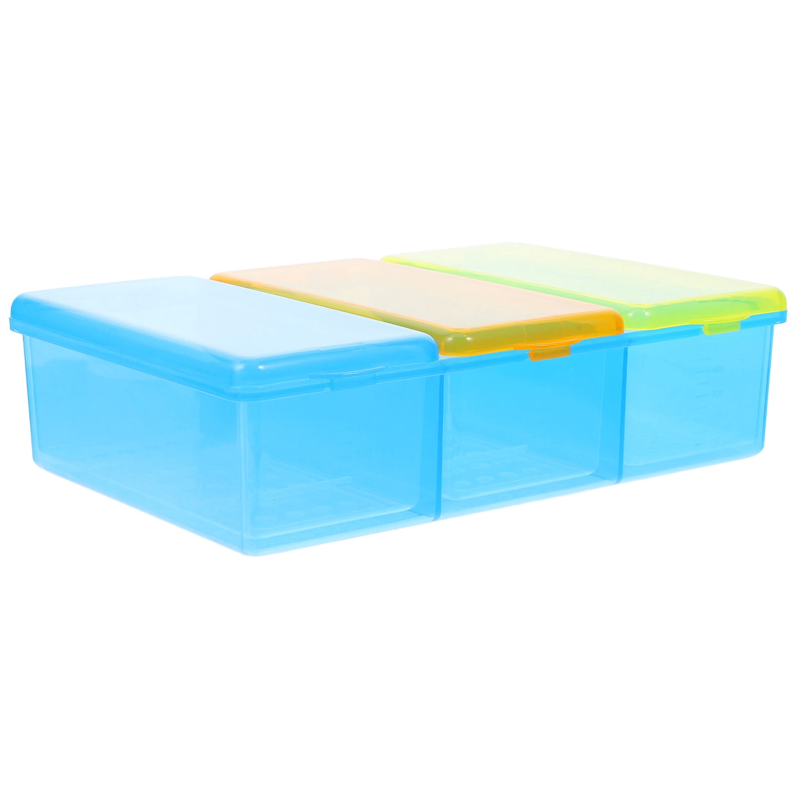 WHAMVOX Thermometer Carrying Box with Sections Lightweight Portable ...