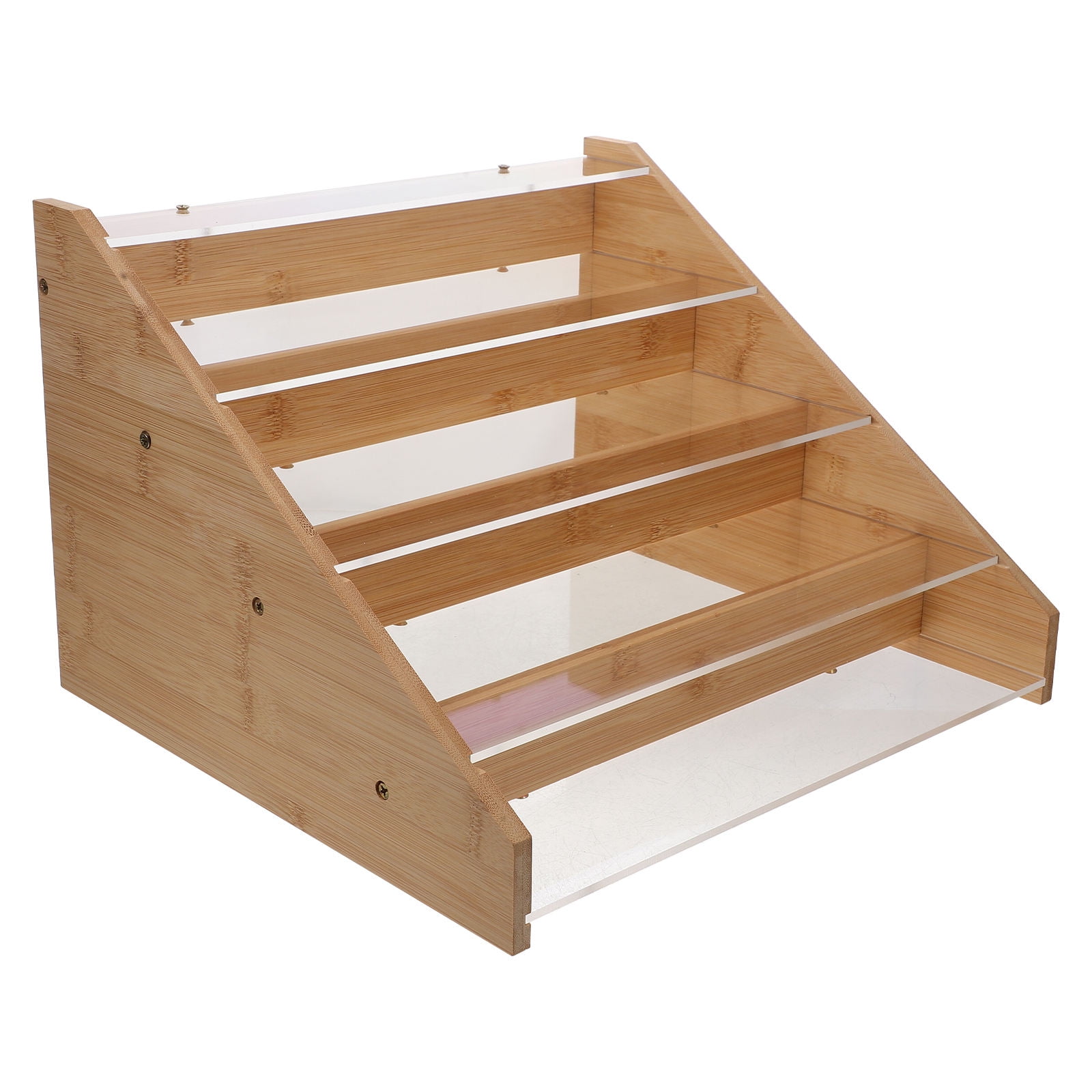 WHAMVOX Tiered Display Stand for Greeting Card Postcard Brochure Multi ...