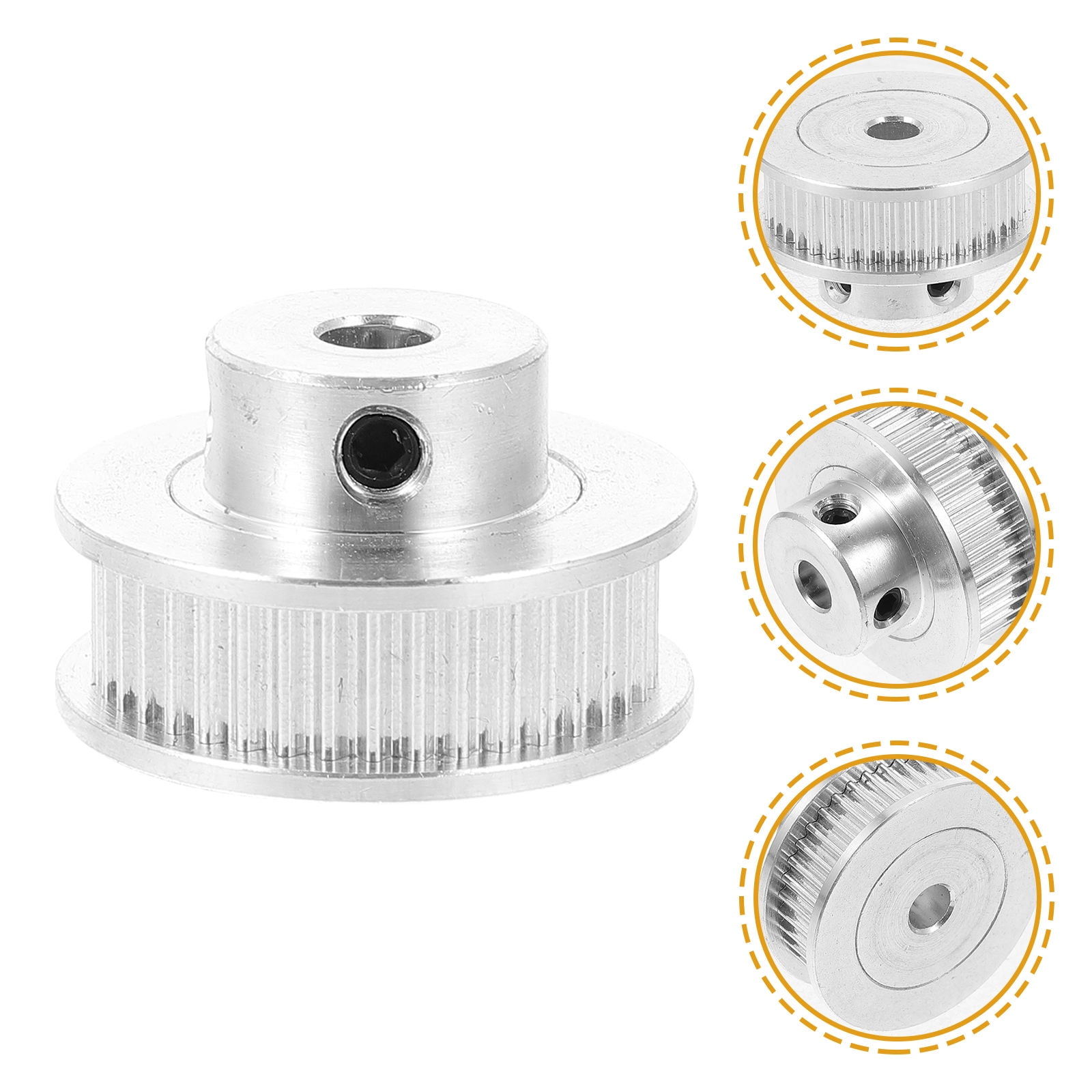 WHAMVOX Timing Belt Pulley 3D Printer Synchronization Wheel Anodized ...
