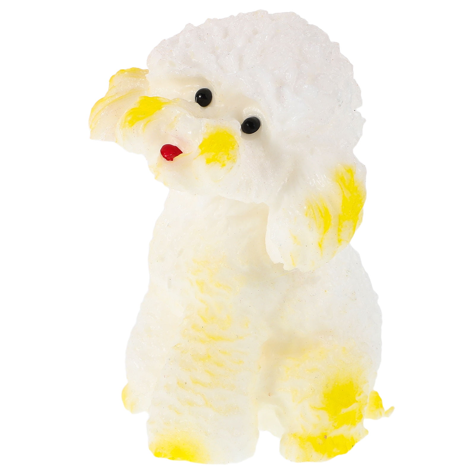 WHAMVOX Tiny Squishy Puppy Toy Portable Dog Shaped Squeeze Figure for ...