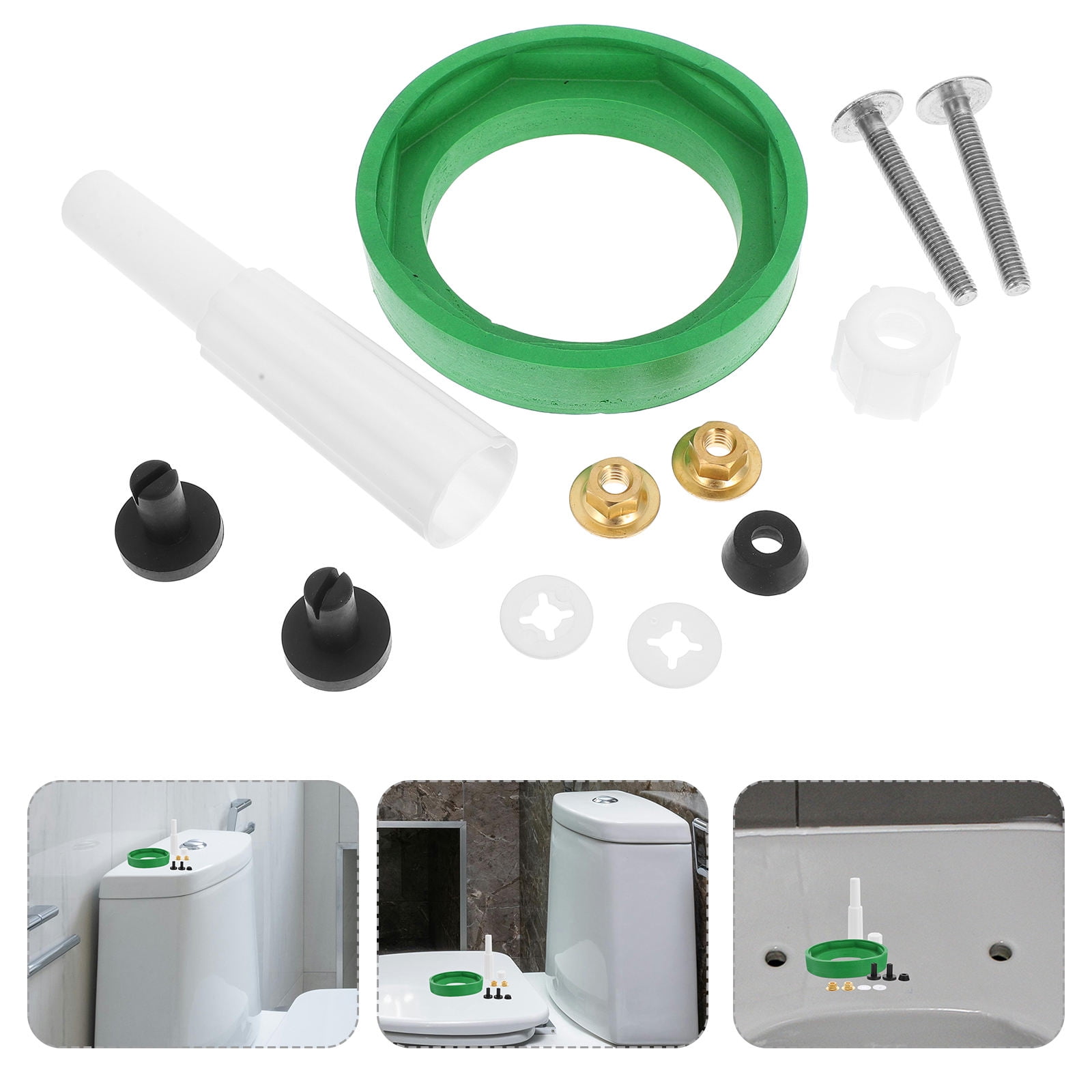 WHAMVOX Toilet Tank to Bowl Coupling Kit Compatible for Standard Toilet ...