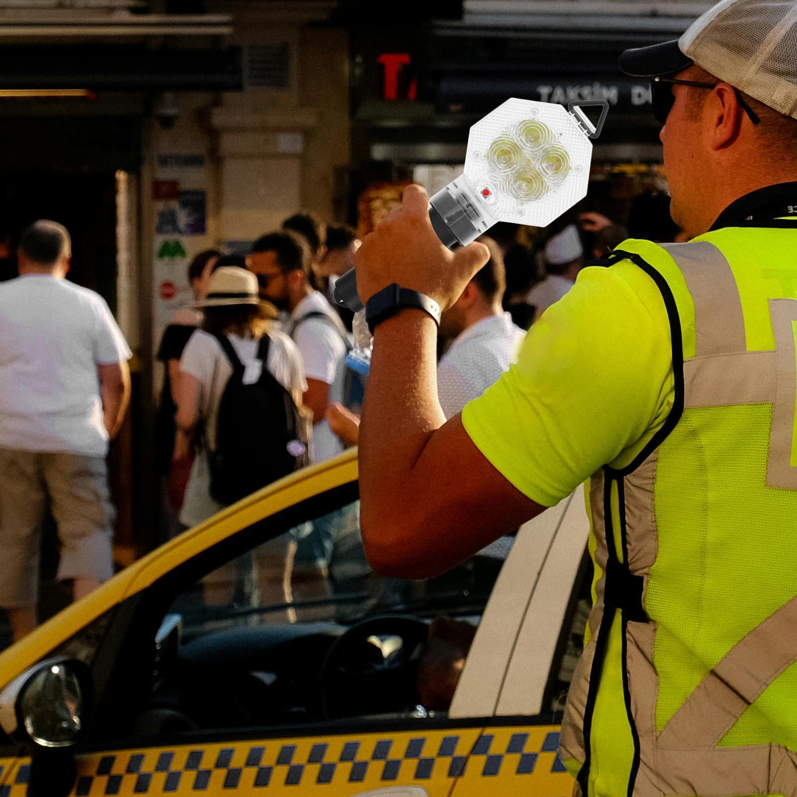 WHAMVOX Traffic Light Emergency Light High Brightness Lamp Safety ...