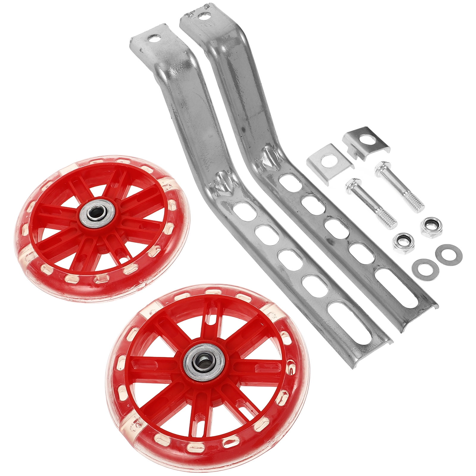 WHAMVOX Training Wheels with Brackets Hardware Rear Wheels Bike Support ...