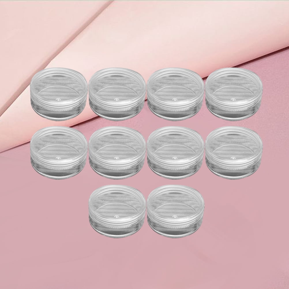 PENIKOKO Bead Storage Box Plastic Transparent 10Pcs 5X2.2in - Walmart.com