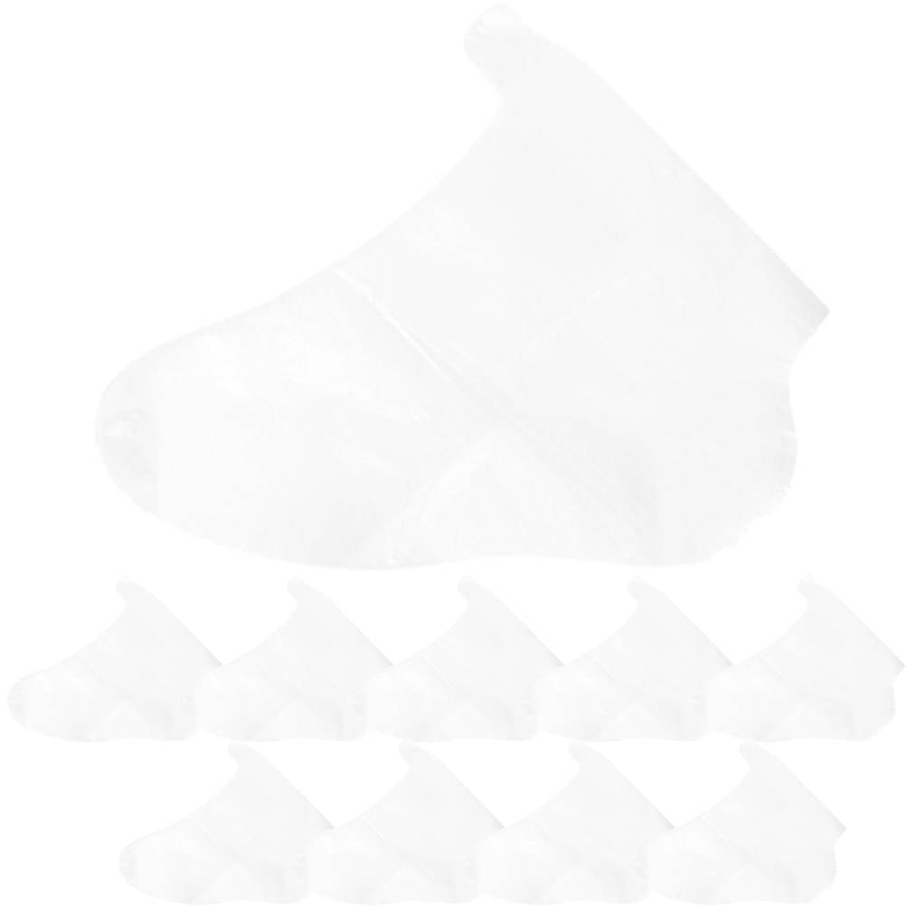 WHAMVOX Transparent Disposable Foot Covers for Outdoor Use Made from ...