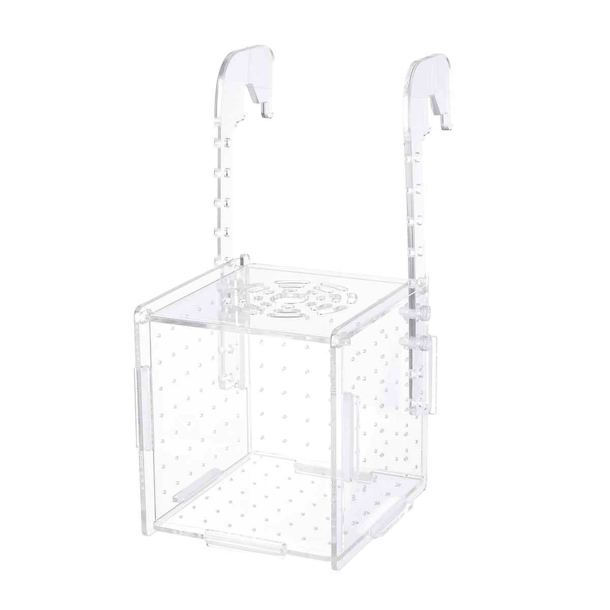 WHAMVOX Transparent Fish Tank Breeding Isolation Box Aquarium Incubator ...