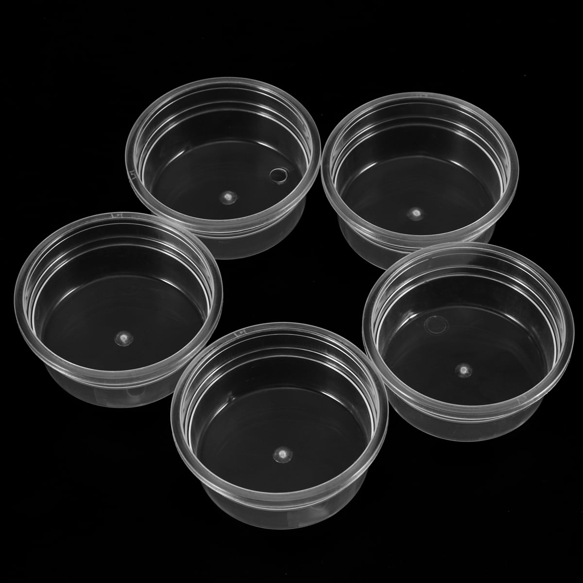 PENIKOKO Clay Containers Plastic Small Storage Boxes for Artists Home ...