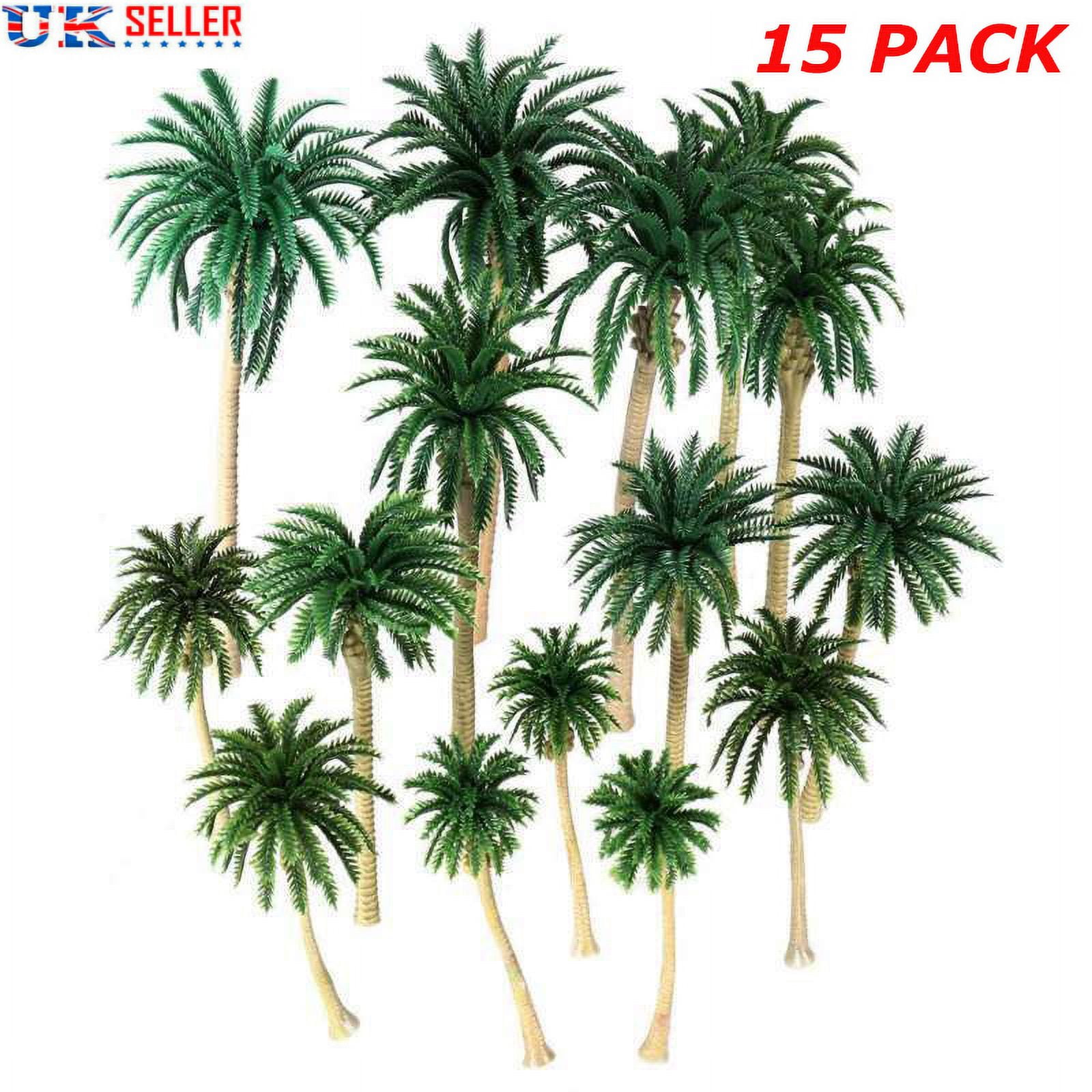 WHAMVOX Trees Miniature Palm Figurine Sandbox Model Scenery Landscape ...