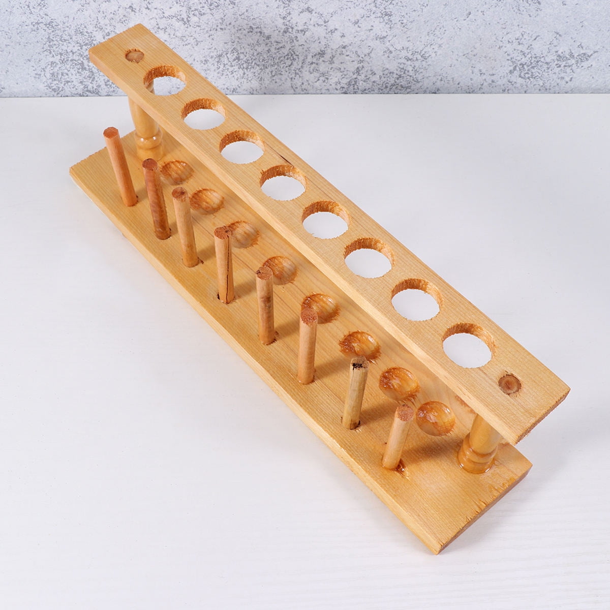 WHAMVOX Tube Rack Holder Lab Stand Test Tube Rack Travel 30*6cm ...