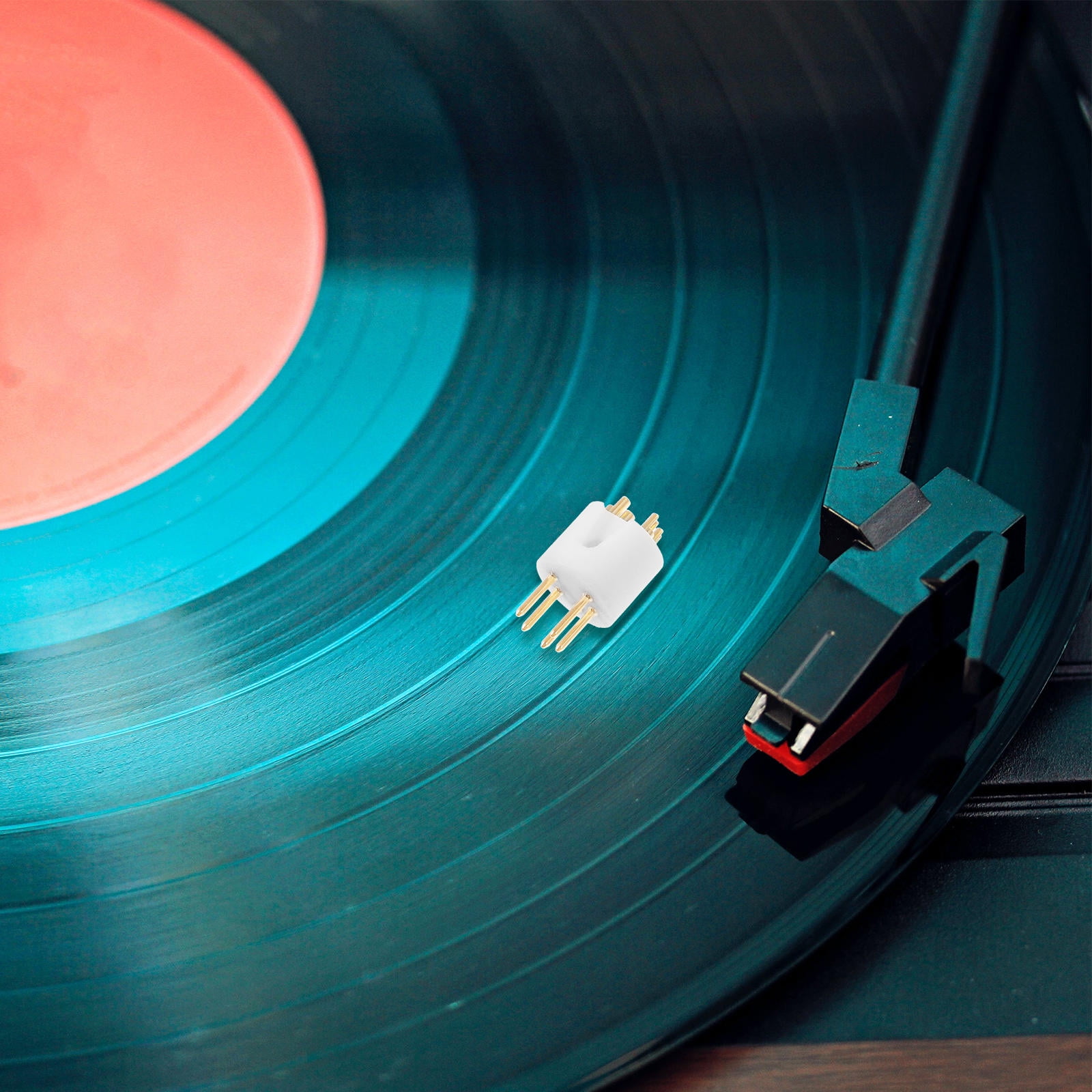 WHAMVOX Turntable Plug Connector 5 Pin Plug Gold Plating Record Player ...