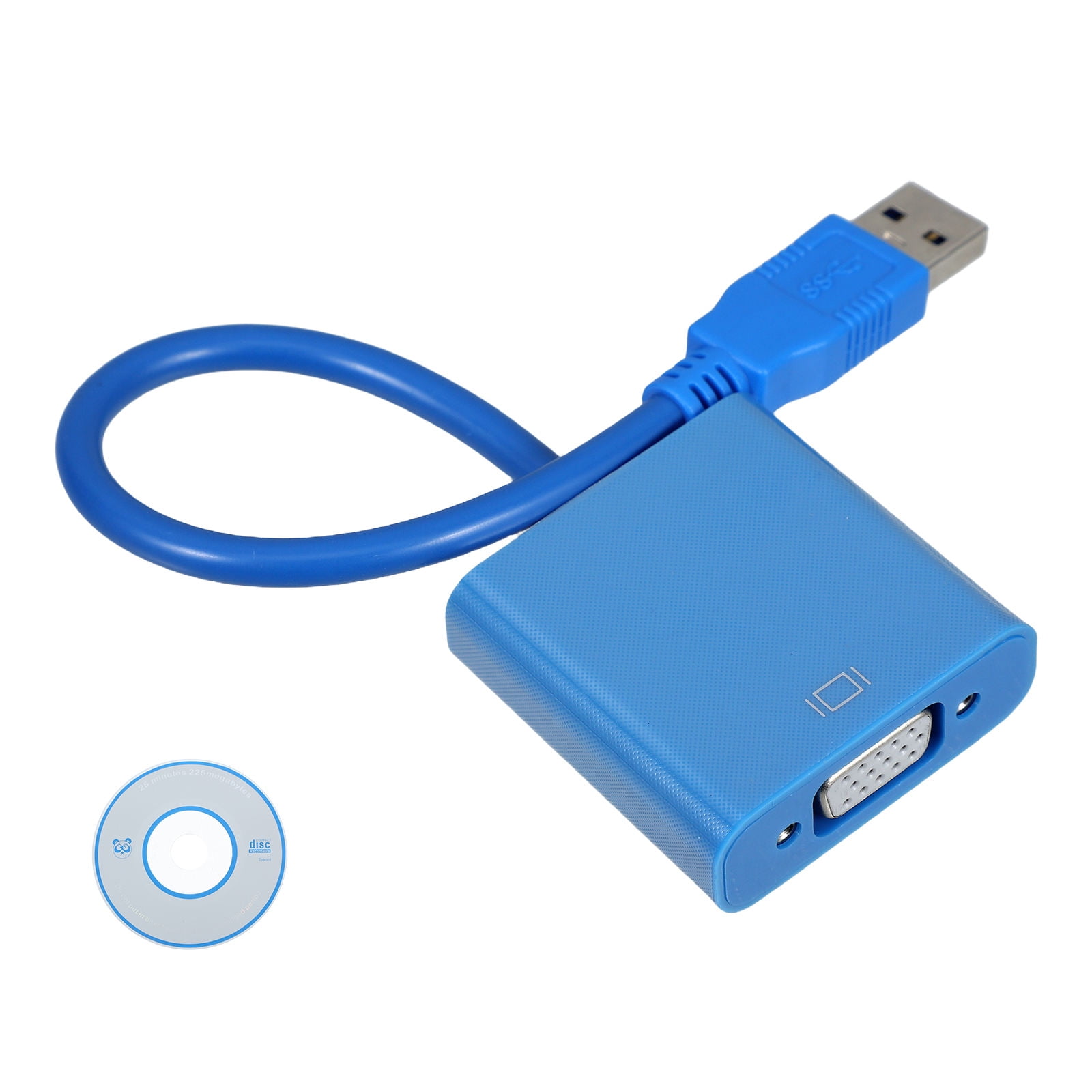 WHAMVOX USB 3.0 TO VGA Adapter Cable External Video Display Adapter ...