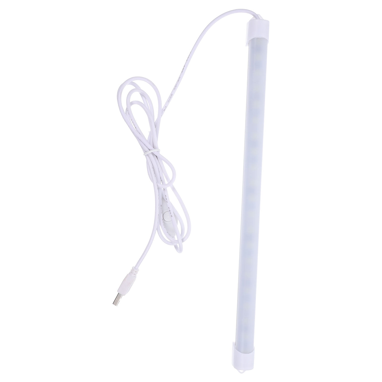 WHAMVOX USB LED Light Strip for Reading Eye Caring White Plastic Lamp ...